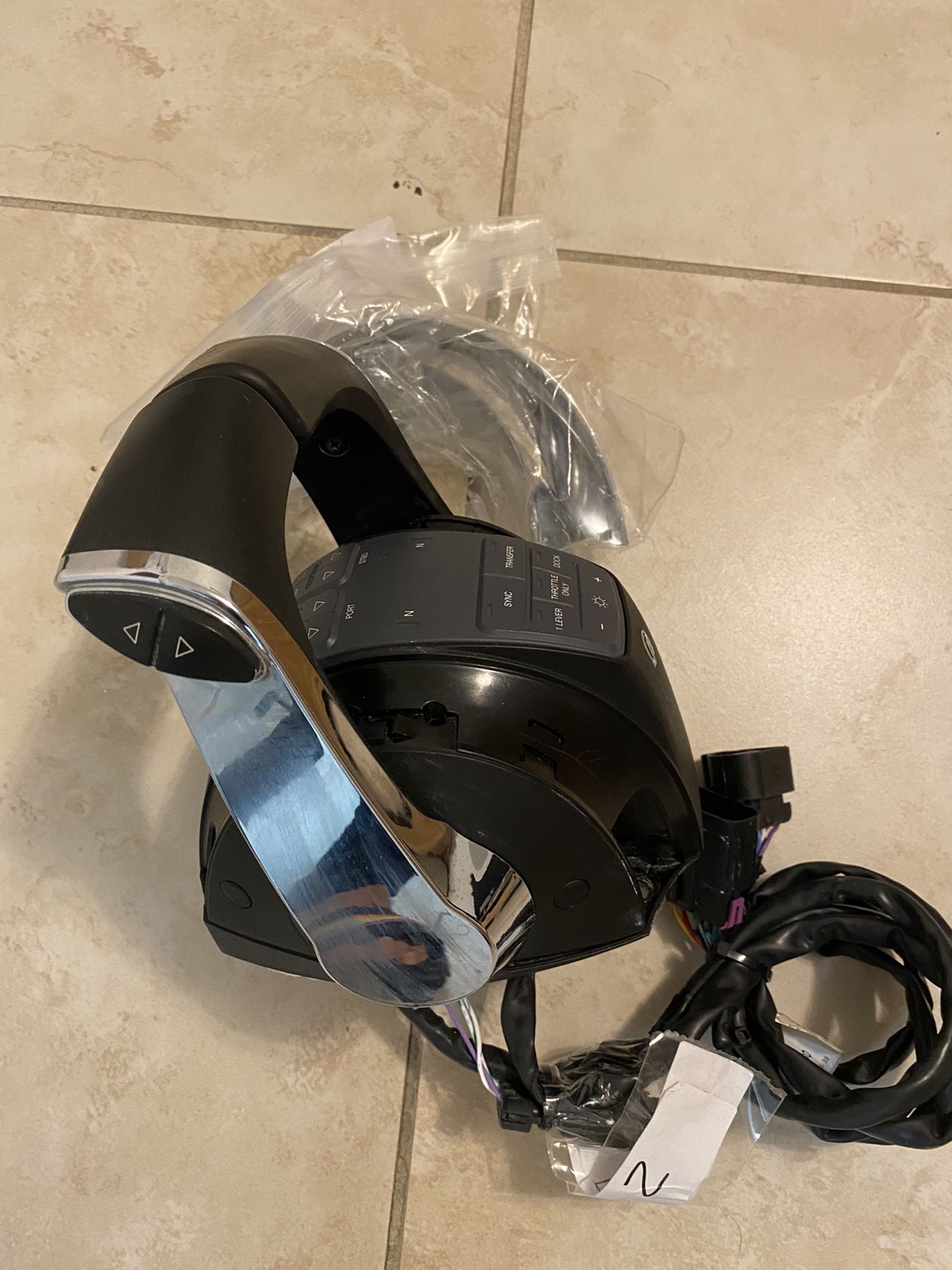 Mercury 8M0079287 Marine Outboard Engine Motor Dual Binnacle Control ...