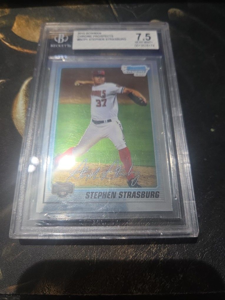 2010 Bowman Stephen Strasburg 7.5 for Sale in Spanaway, WA - OfferUp