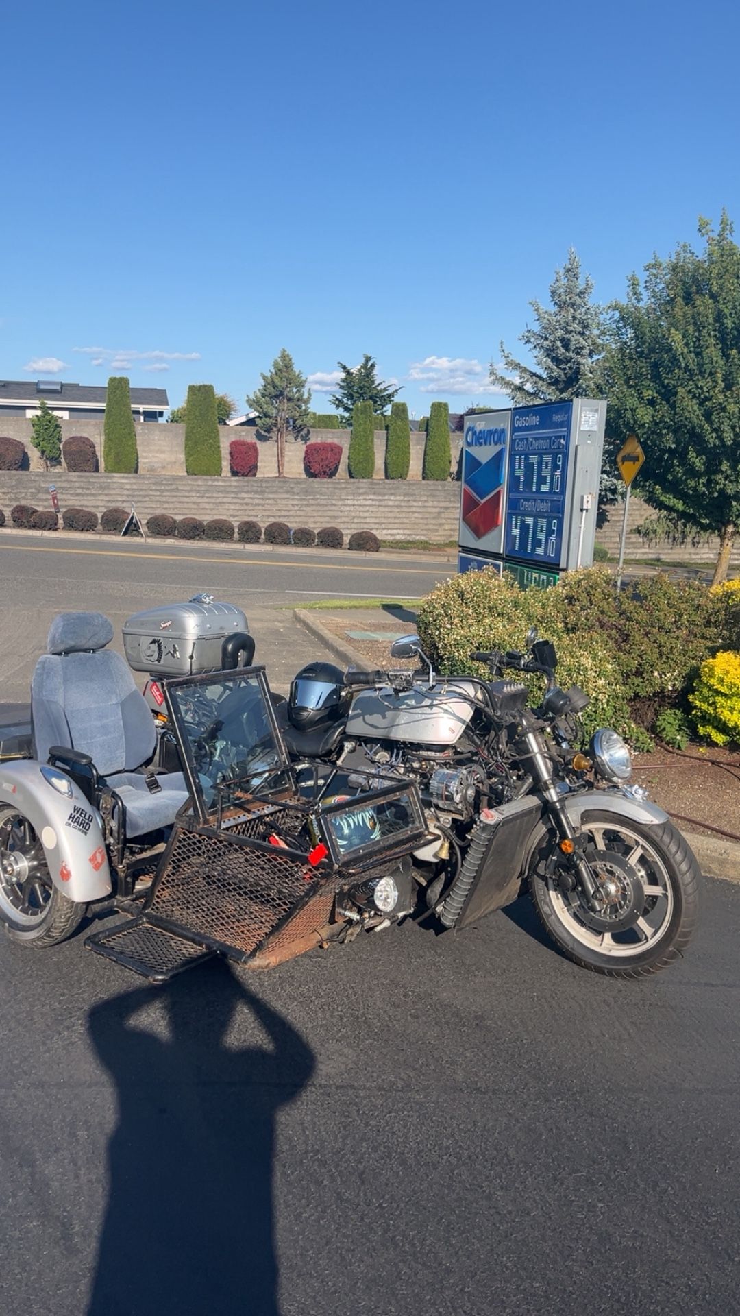 Custom V8 ( Chevy Small Block) Motorcycle for Sale in Maple Valley, WA ...