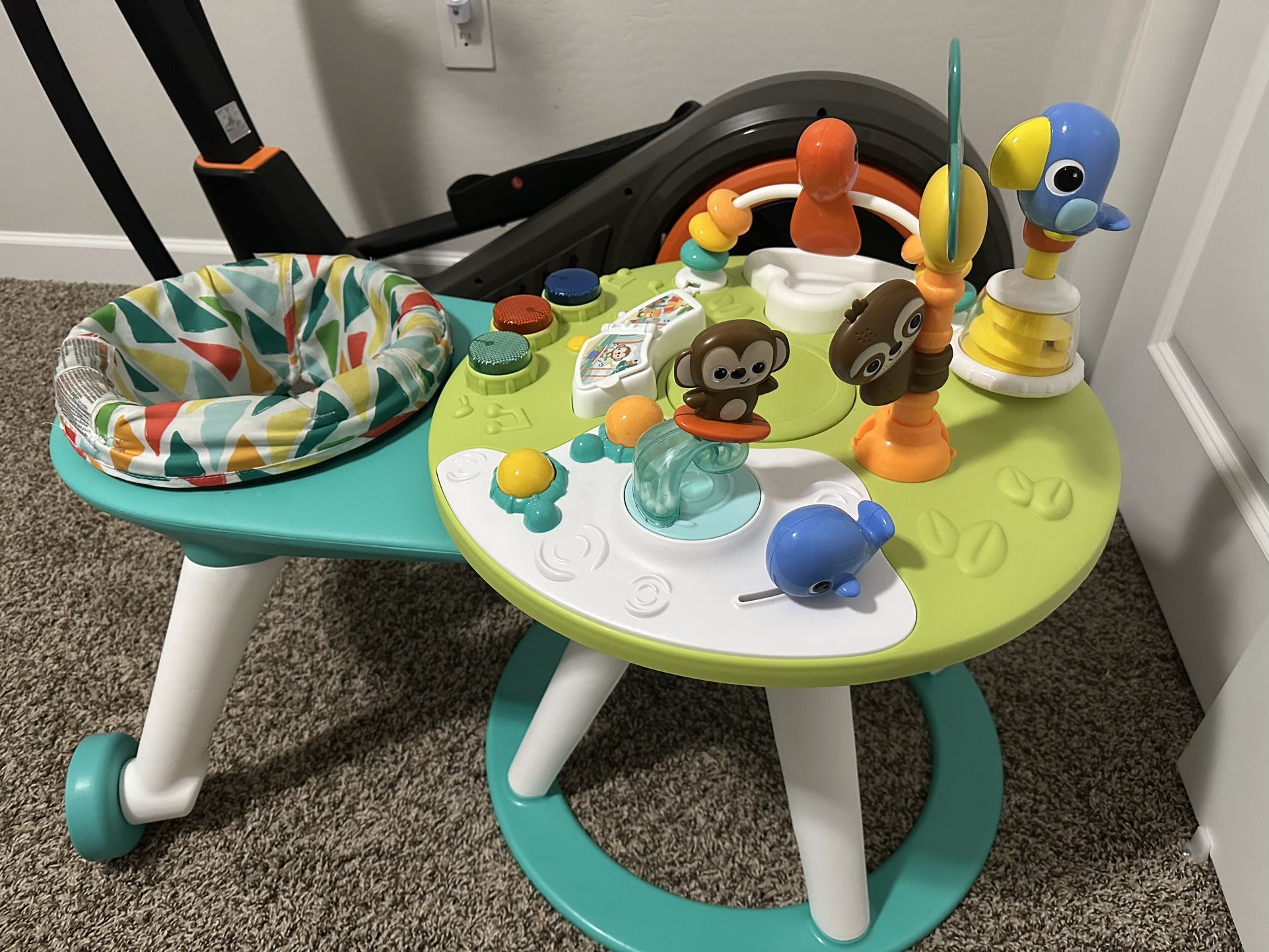 Bright Starts Around We Go 2-in-1 Walk-Around Baby Activity Center ...
