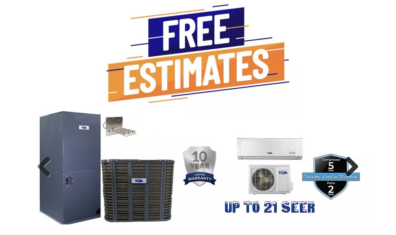 TGM Brand New Air Conditioning Central AC All Sizes for Sale in Hialeah ...