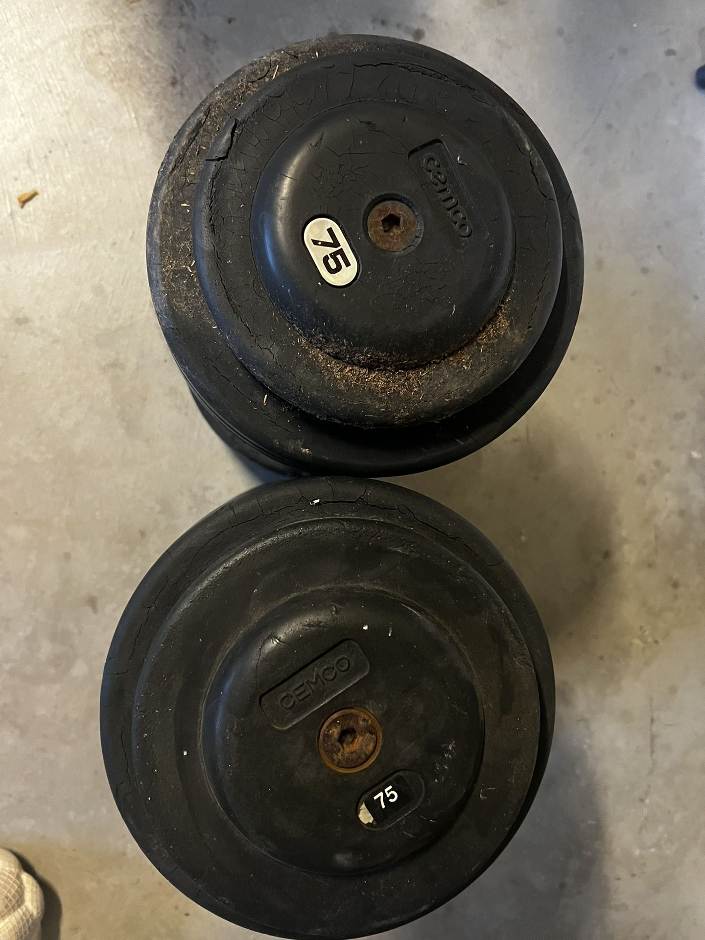 75 Lbs Dumbbells for Sale in Sacramento, CA - OfferUp
