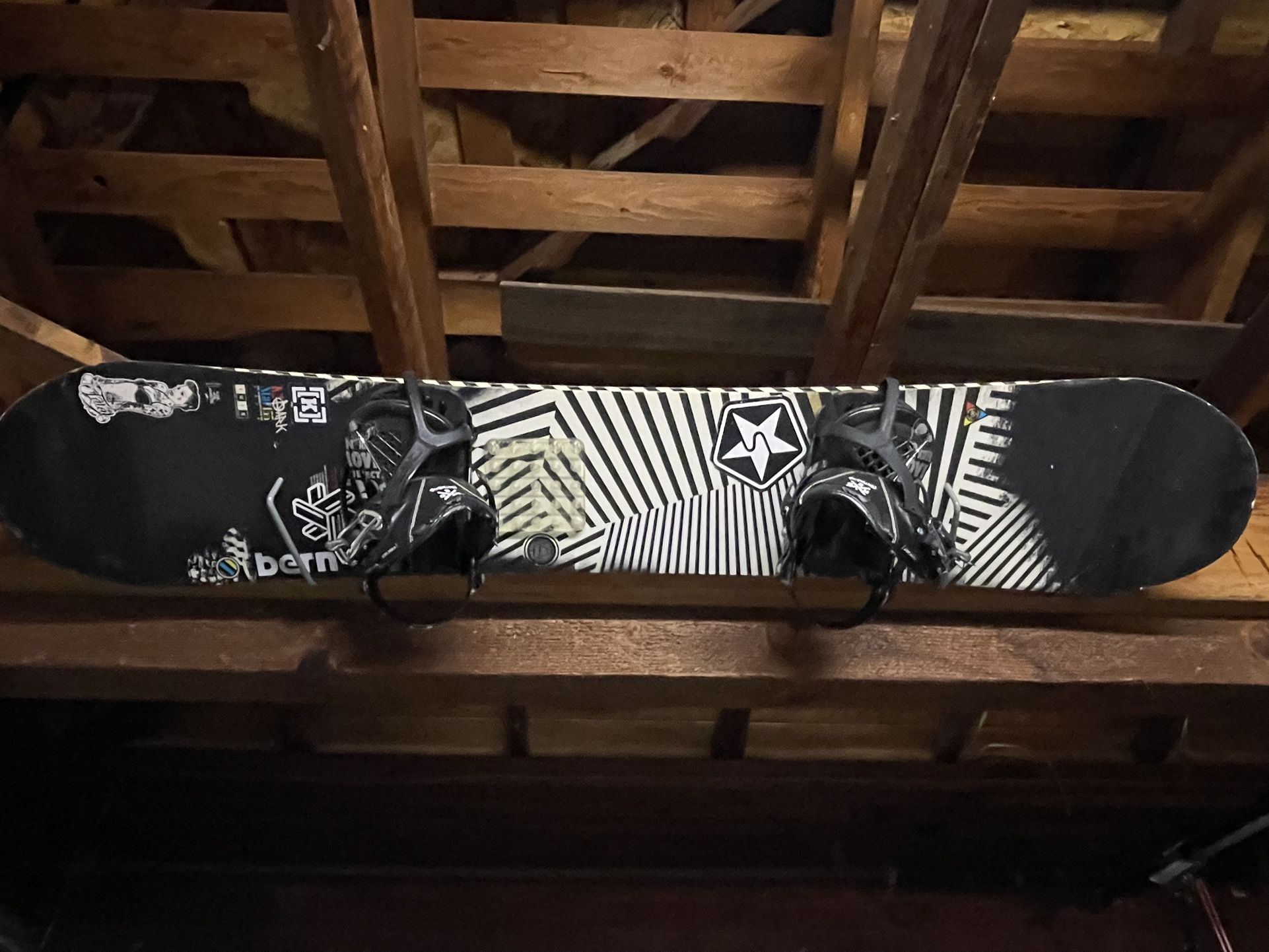 K2 155 Snowboard W/ Bindings & Boots for Sale in Citrus Heights, CA ...