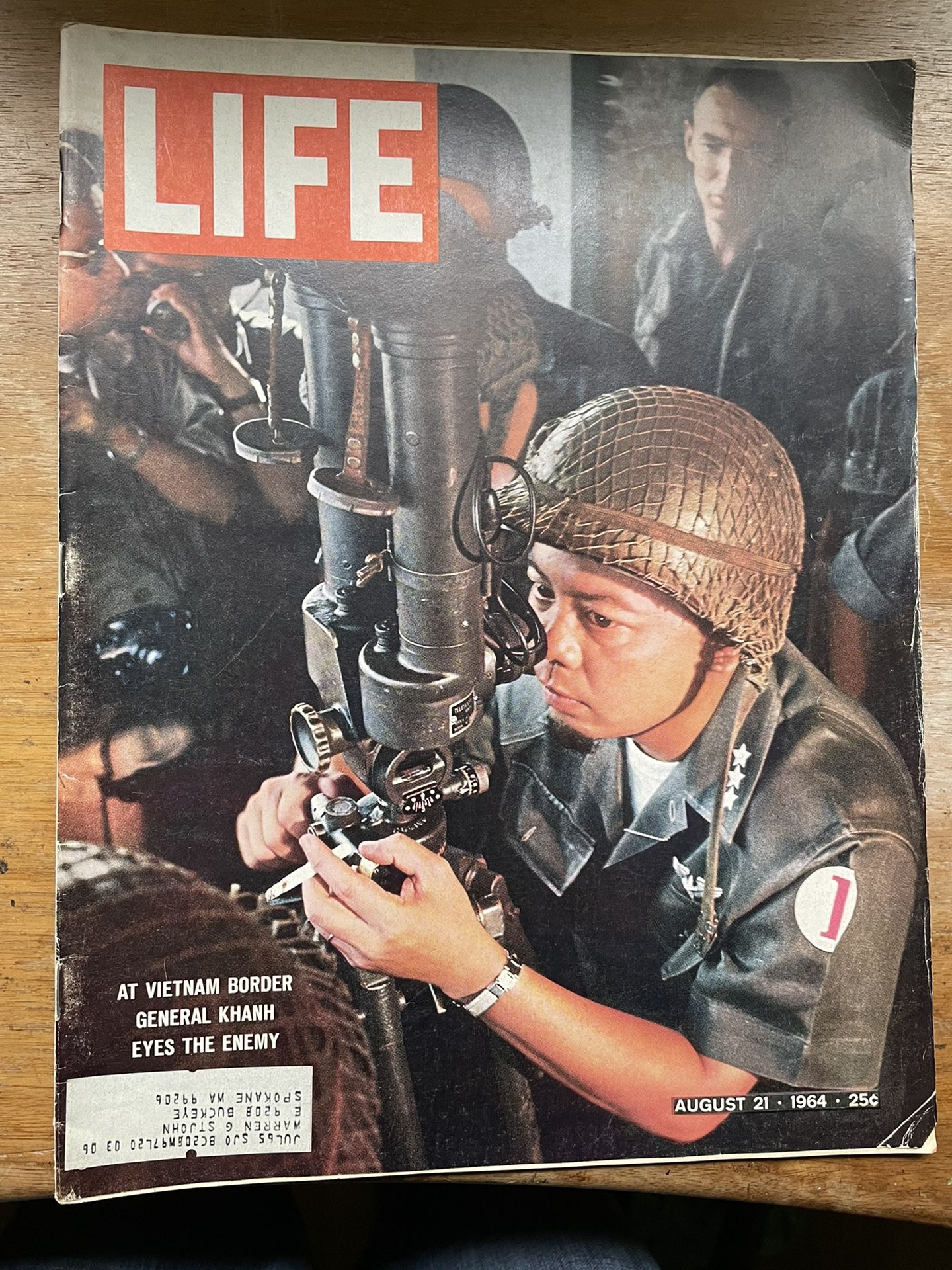 1964 Life Magazine Cover Vietnam