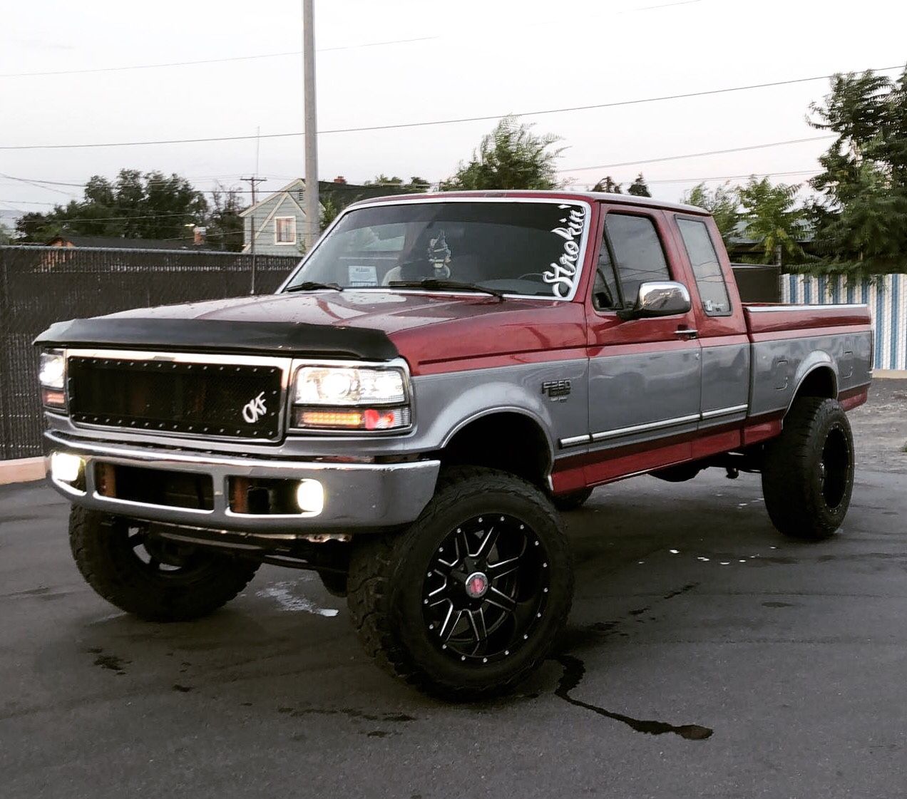 97 f250 7.3 straight axle ext cab short bed 5 speed for Sale in Maple ...