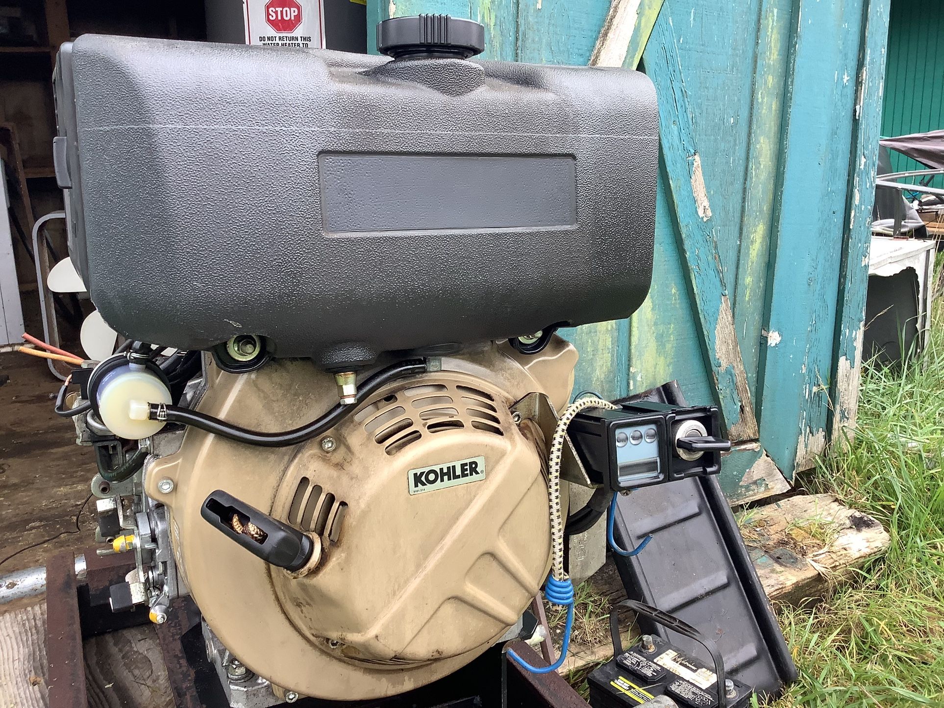 Generator, Lamborghini Slow Turning One Cylinder Diesel,with 5 Kilowatt ...