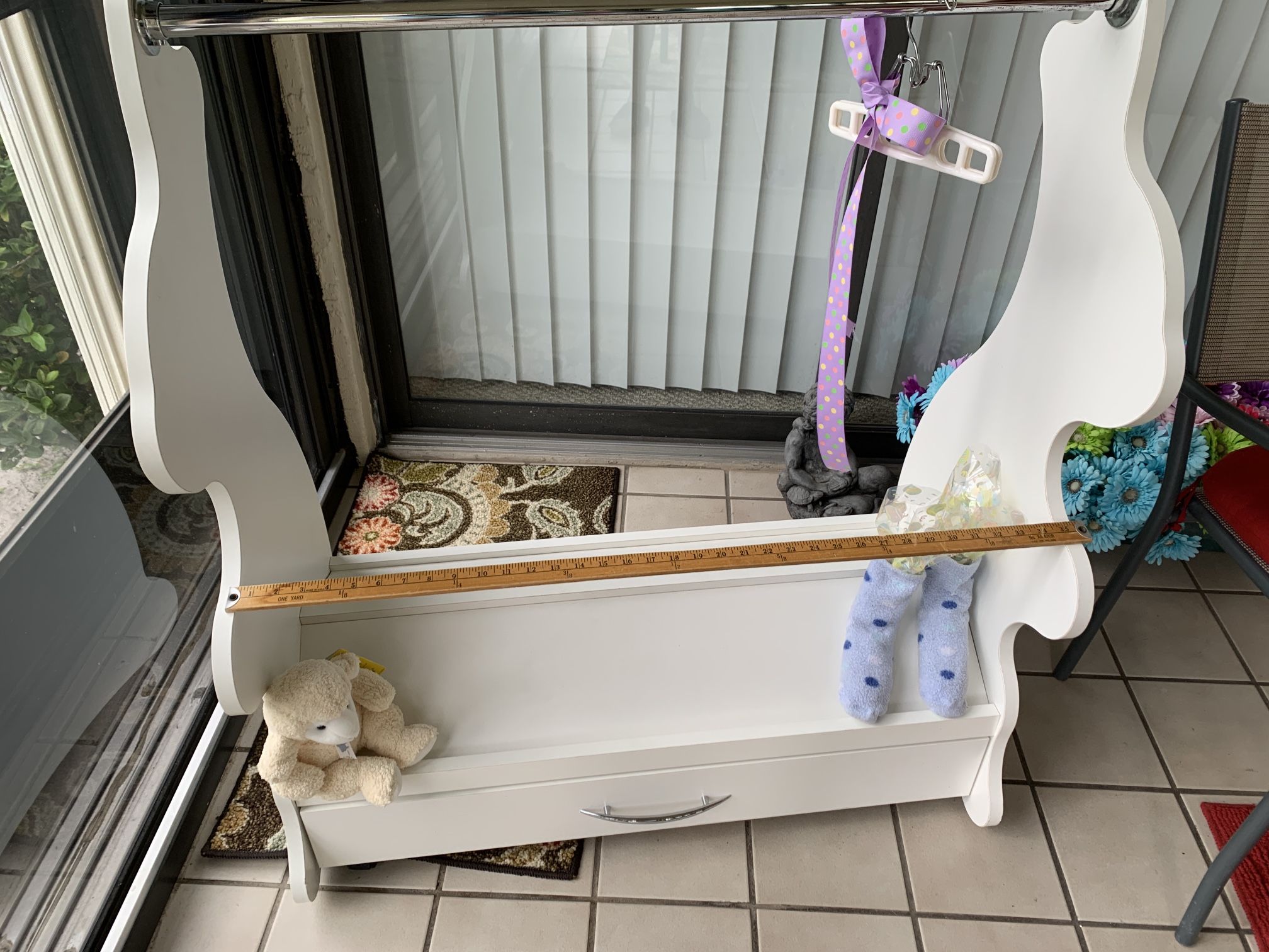 Easter Bunny Rack & Drawer For Children’s Clothes and shoes for Sale in ...