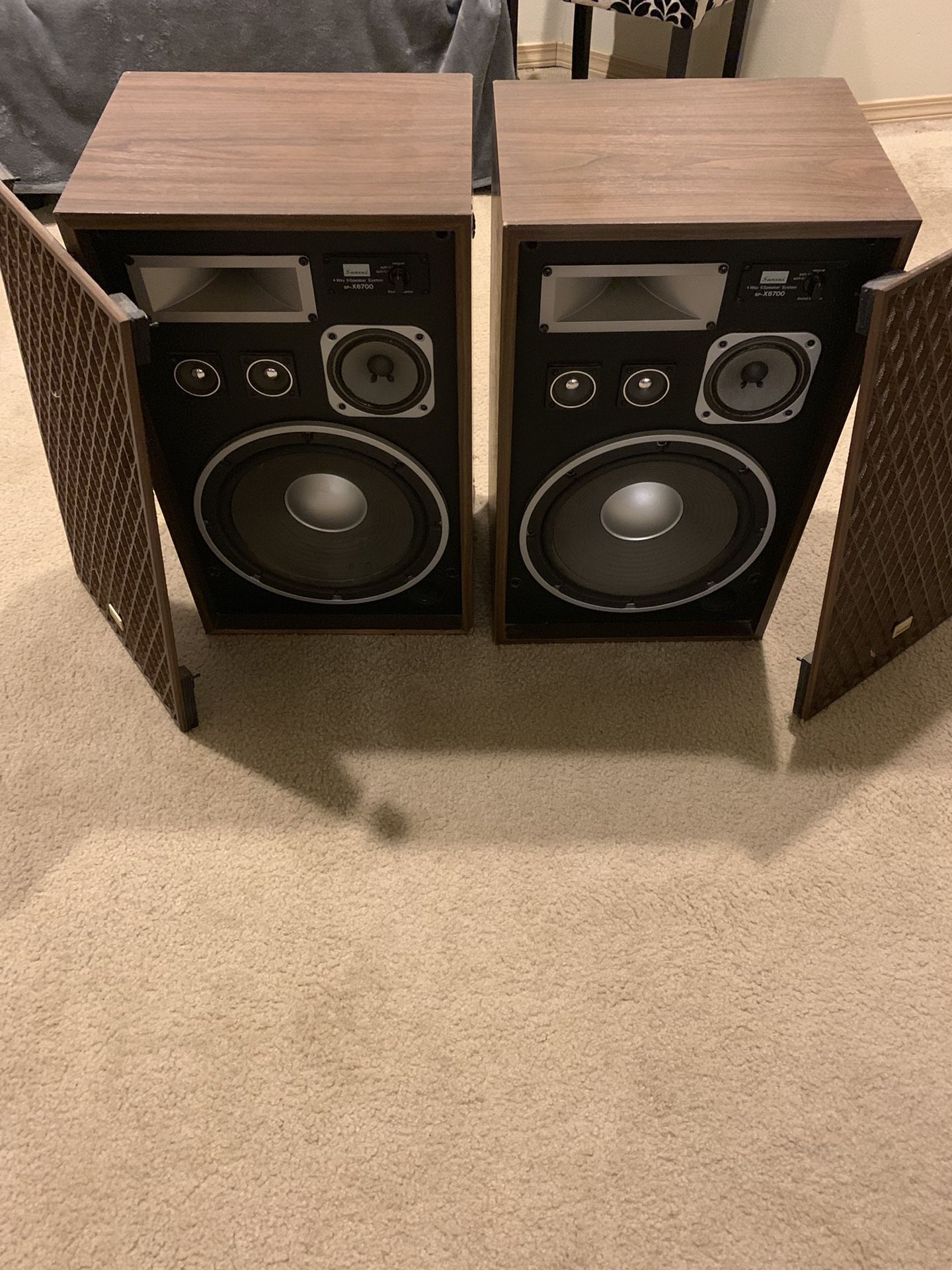RARE VINTAGE HARD TO FIND Sansui SP-X6700 Speaker system for Sale in Vancouver, WA - OfferUp