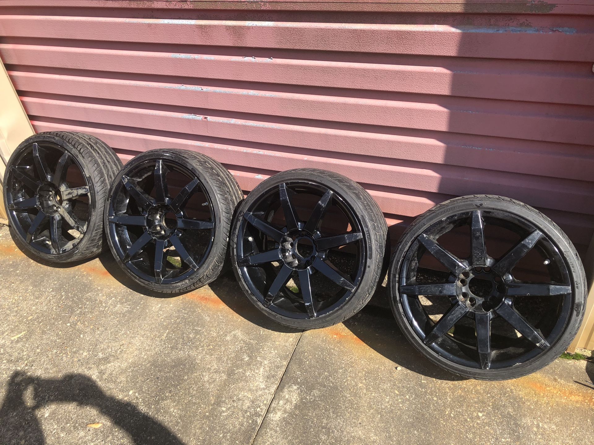 18” rims, universal 5 lug for Sale in Walker, LA - OfferUp