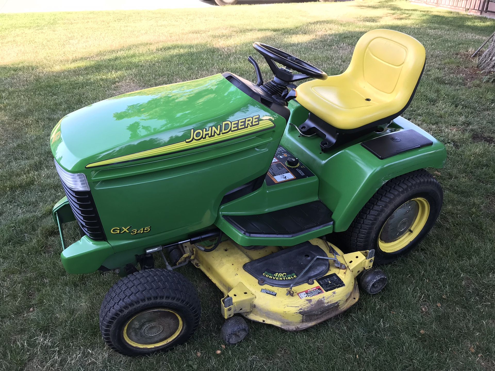 John Deere GX345 tractor lawn mower for Sale in Auburn, WA - OfferUp
