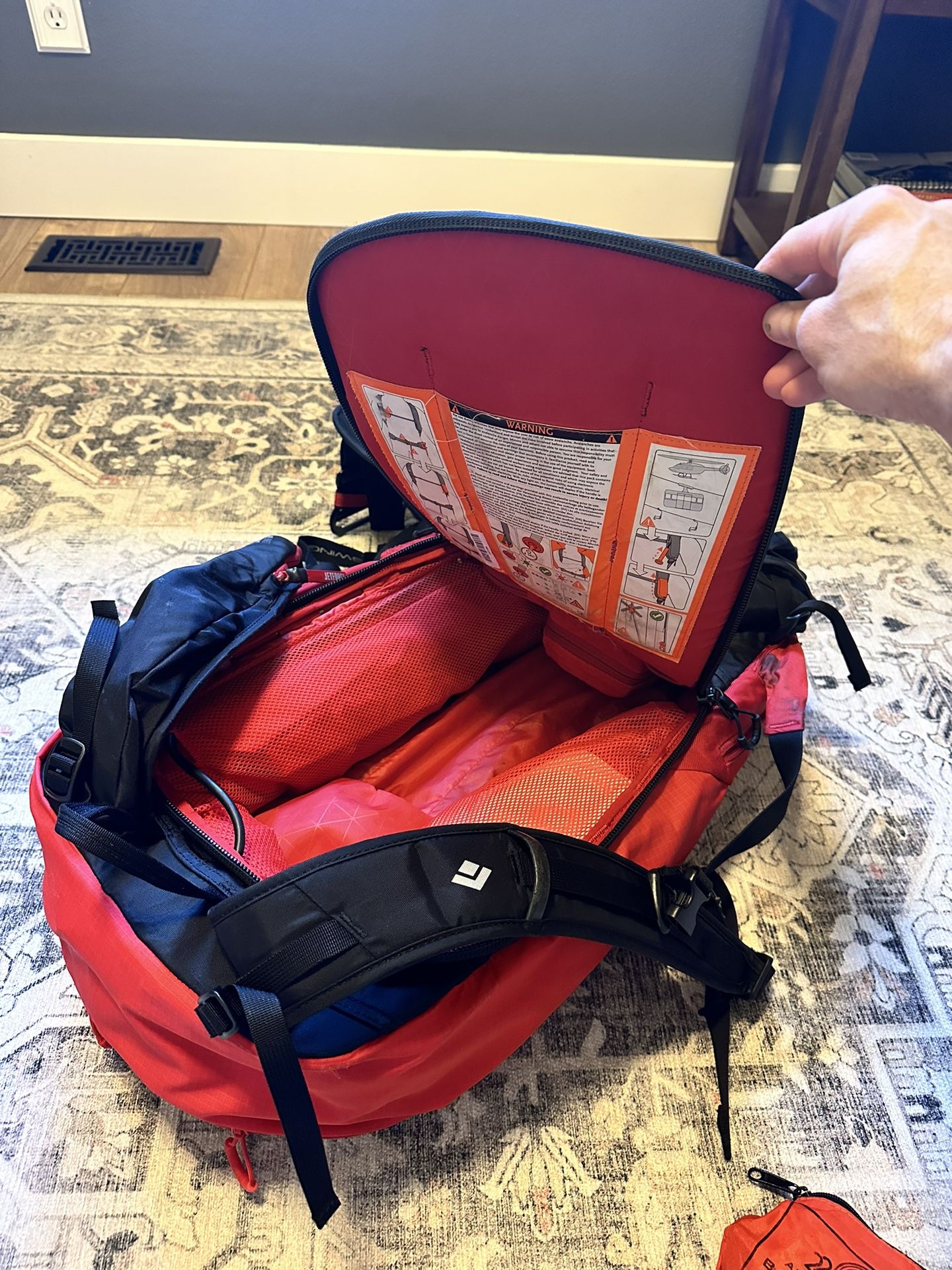 Black Diamond Halo 28 Jetforce Electric Avalanche Backpack for Sale in ...