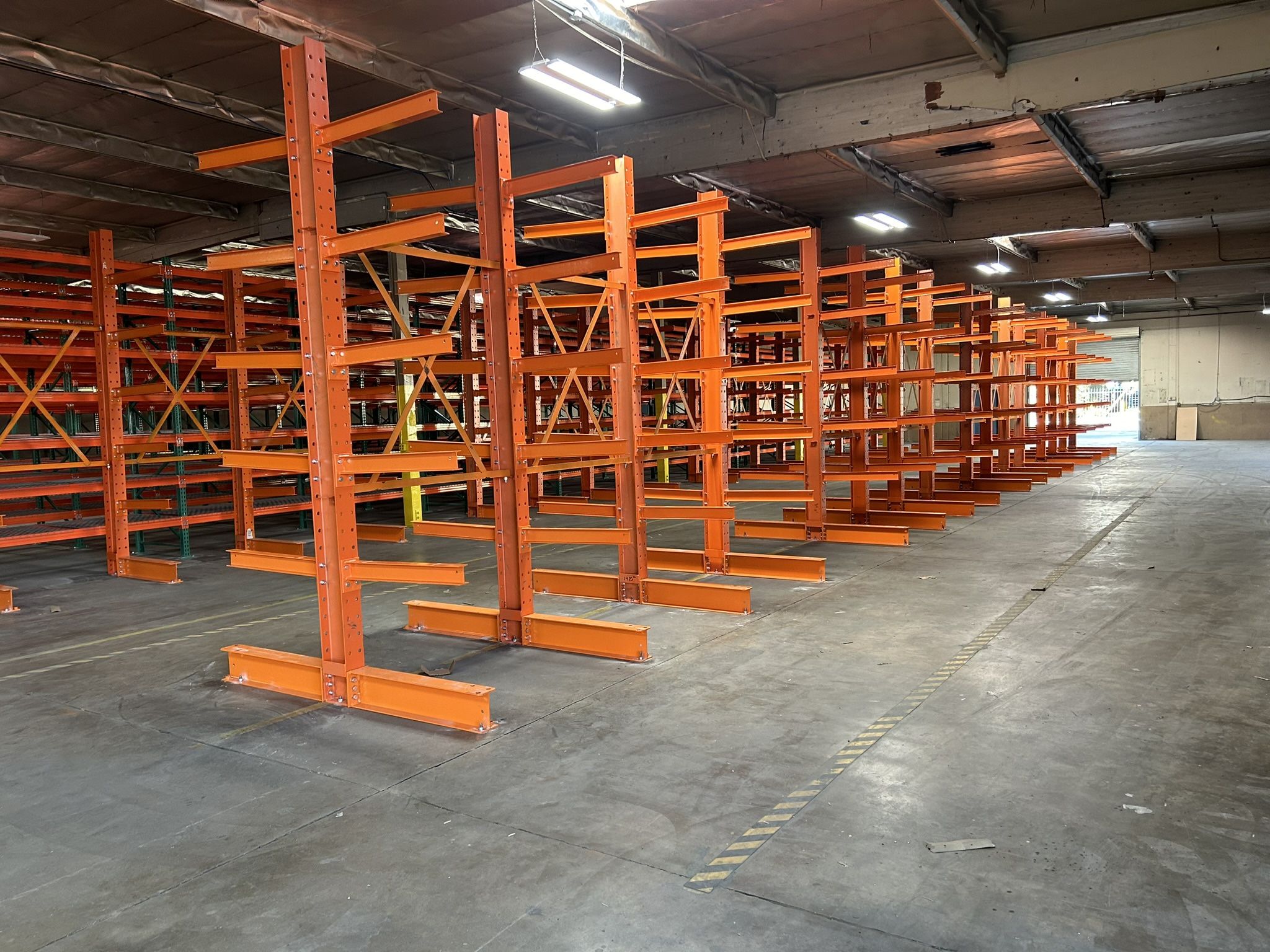 Used Cantilever Pallet Racking, Lumber Storage, Pipe Racks for Sale in ...
