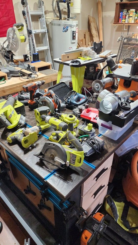 Tools! Various. Woodworking Shop Set Up. for Sale in Lacey, WA - OfferUp
