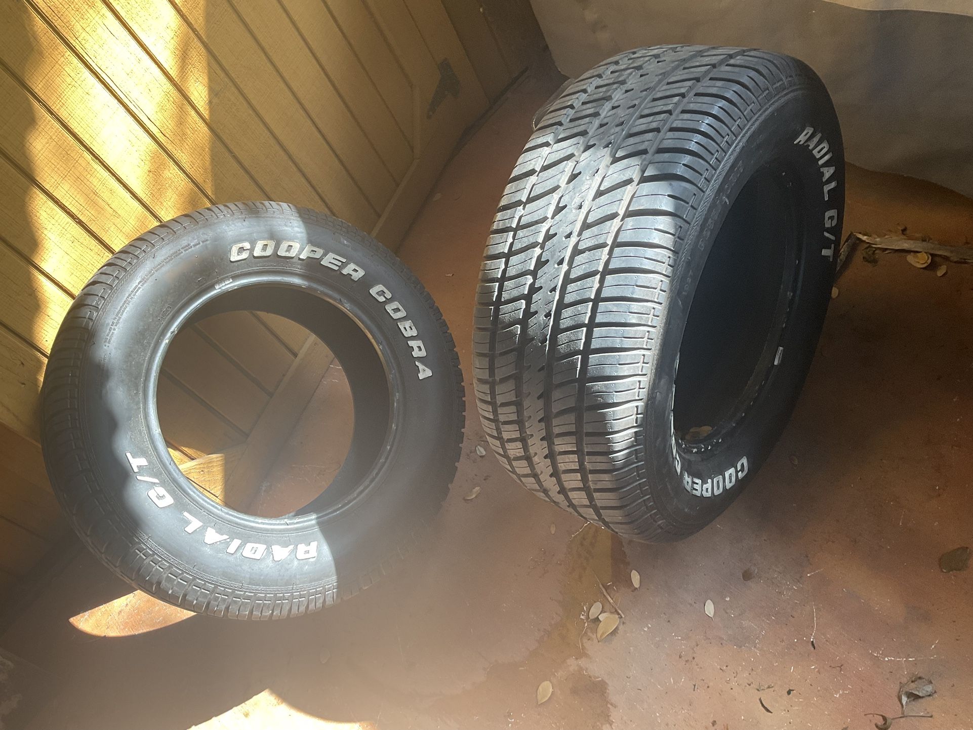 Pair Of 255 60 15. Cooper Cobra Tires for Sale in San Antonio, TX - OfferUp