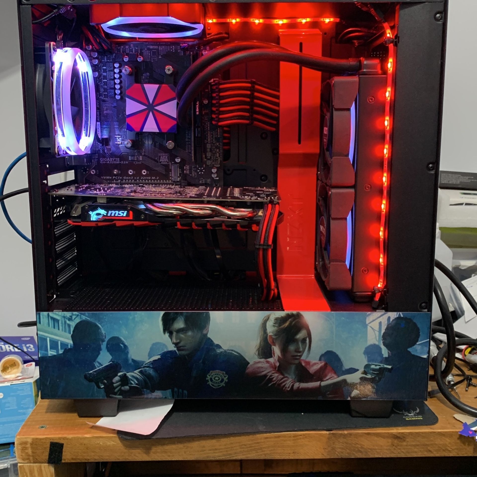 Custom One Of A Kind Resident Evil Themed Gaming PC for Sale in ...