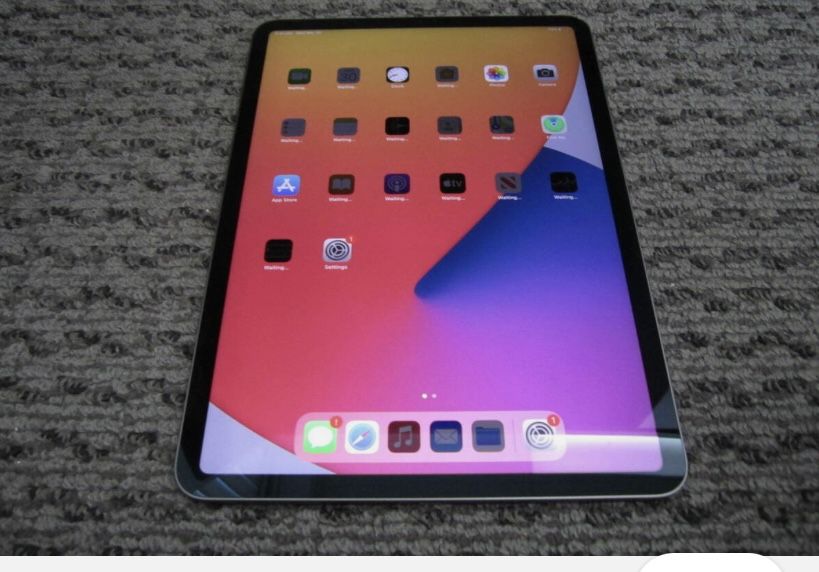 Apple iPad Pro 11inch (2nd generation) A2068, Wi-Fi + Cellular, Read ...