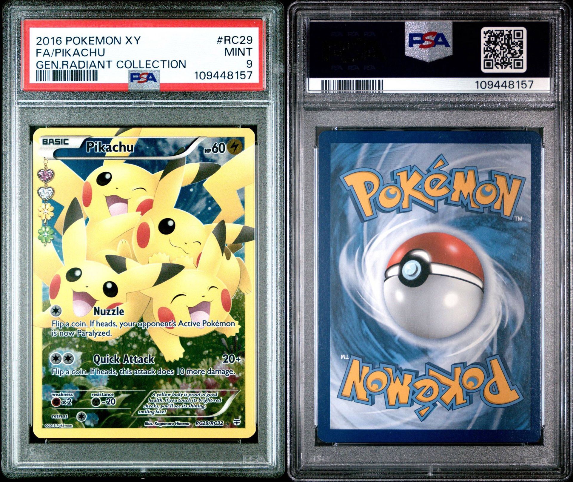 Pikachu Radiant Coll. RC29 PSA 9 for Sale in Lynwood, CA - OfferUp