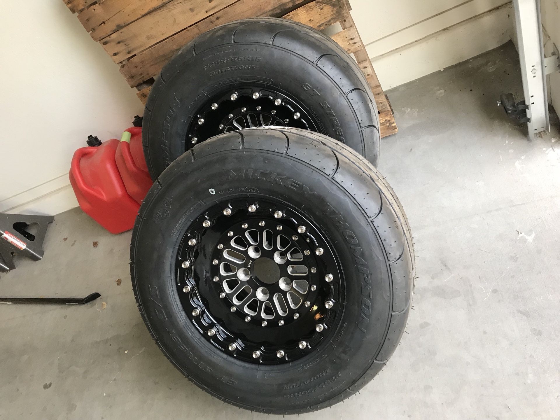5x4.5 5x114.3 mustang, cobra, drag setup belak wheels for Sale in ...