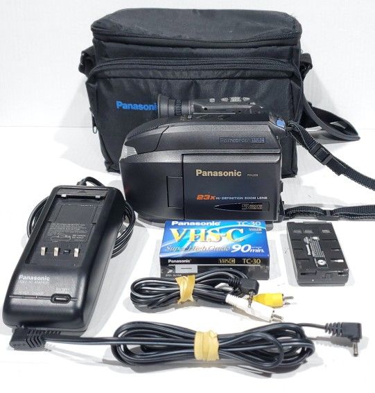 Panasonic Palmcorder PV-L578 VHS-C Camcorder Video Camera VHSC Tape for ...