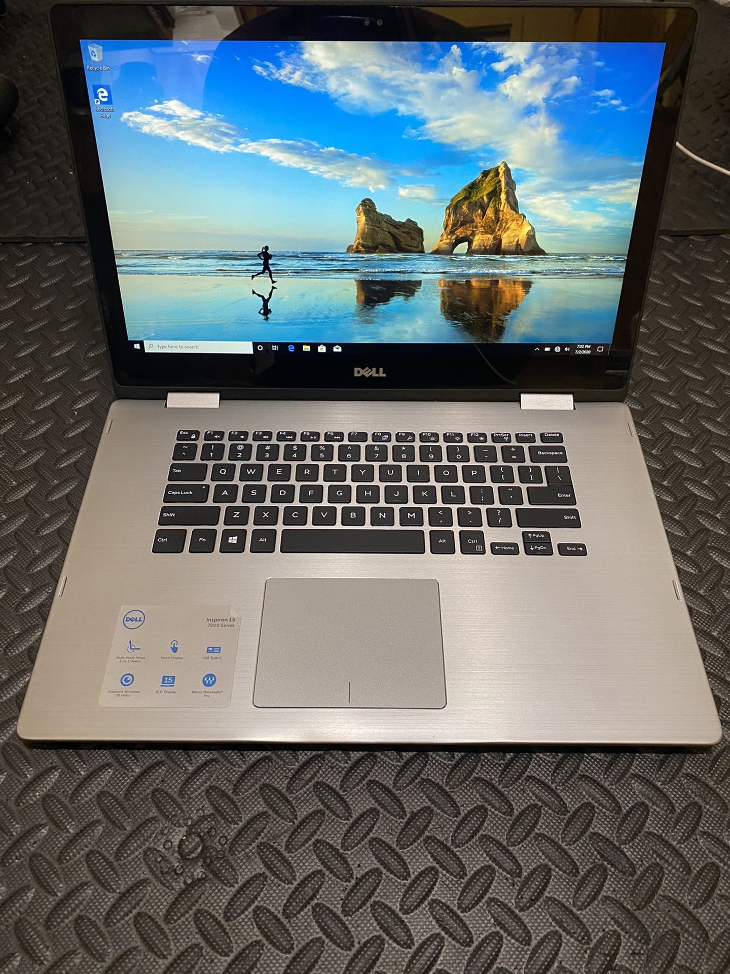 Dell Inspiron 7568 2-in-1 15.6 TOUCH SCREEN i7-6500U 12GB RAM /256GB HD ...