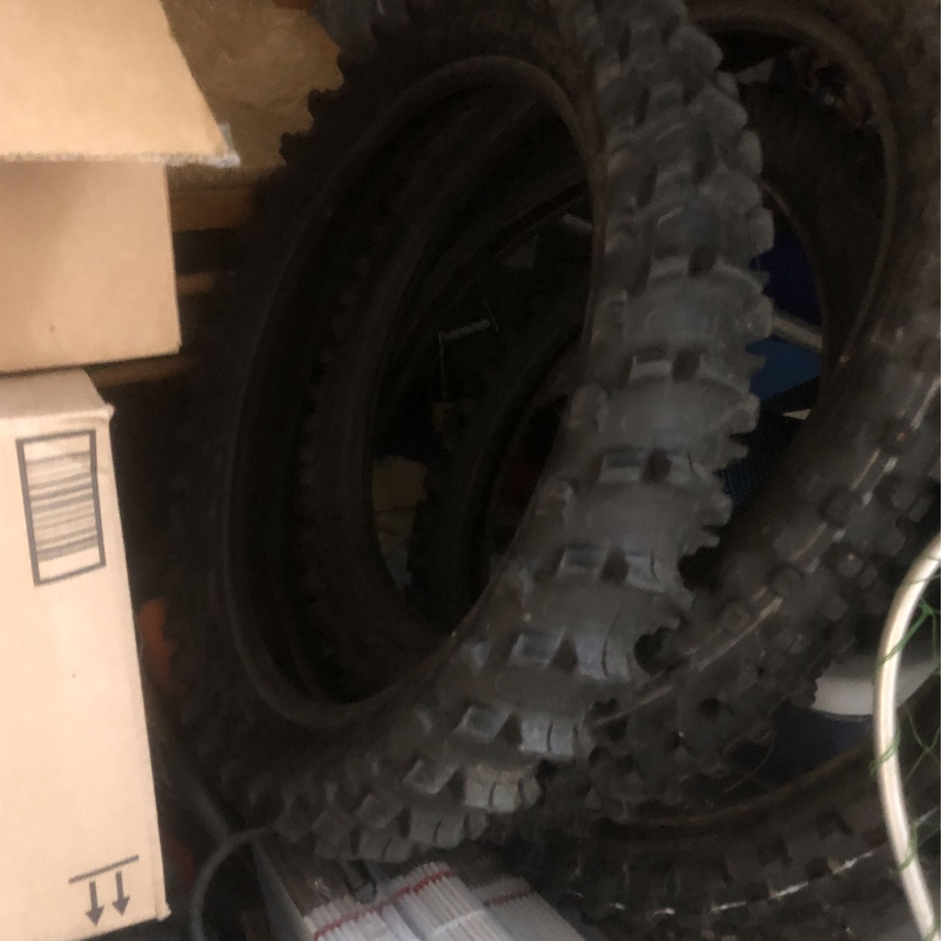 Dirt Bike Motocross Tires Some New Some Used Once $40/ Each - KTM ...