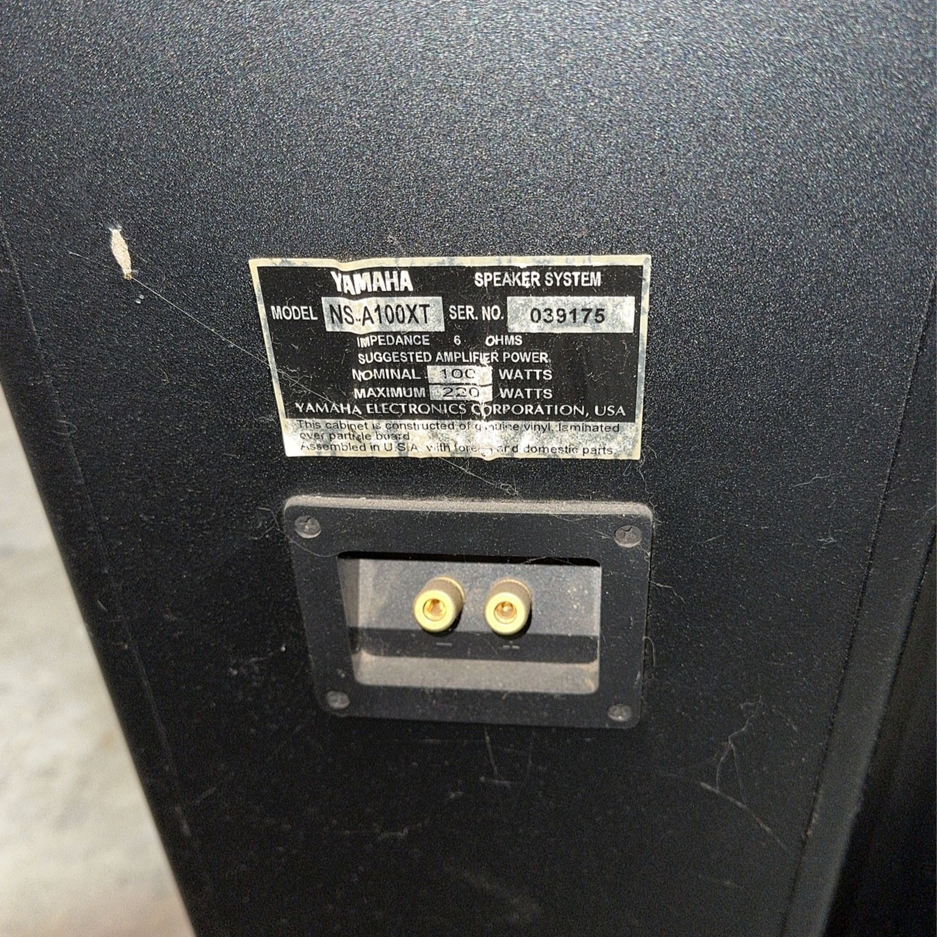 YAMAHA Tower Speaker System for Sale in Murrieta, CA - OfferUp
