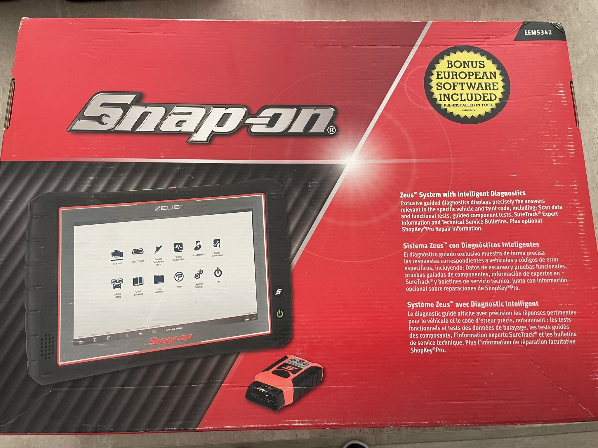 Snap On Zeus Auto Computer Scanner for Sale in Montclair, CA - OfferUp