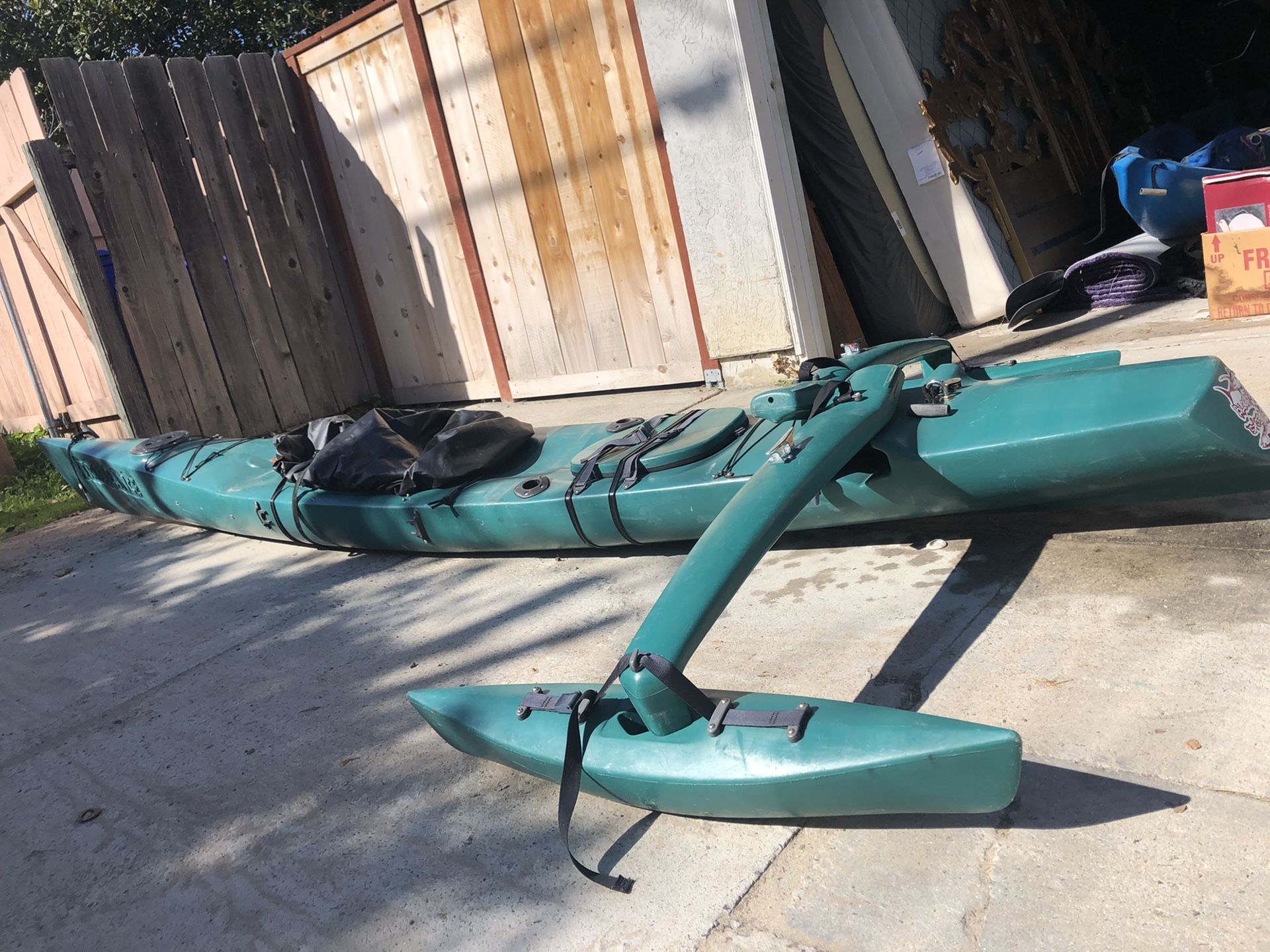 Tribalance solo fishing kayak for Sale in San Diego, CA - OfferUp