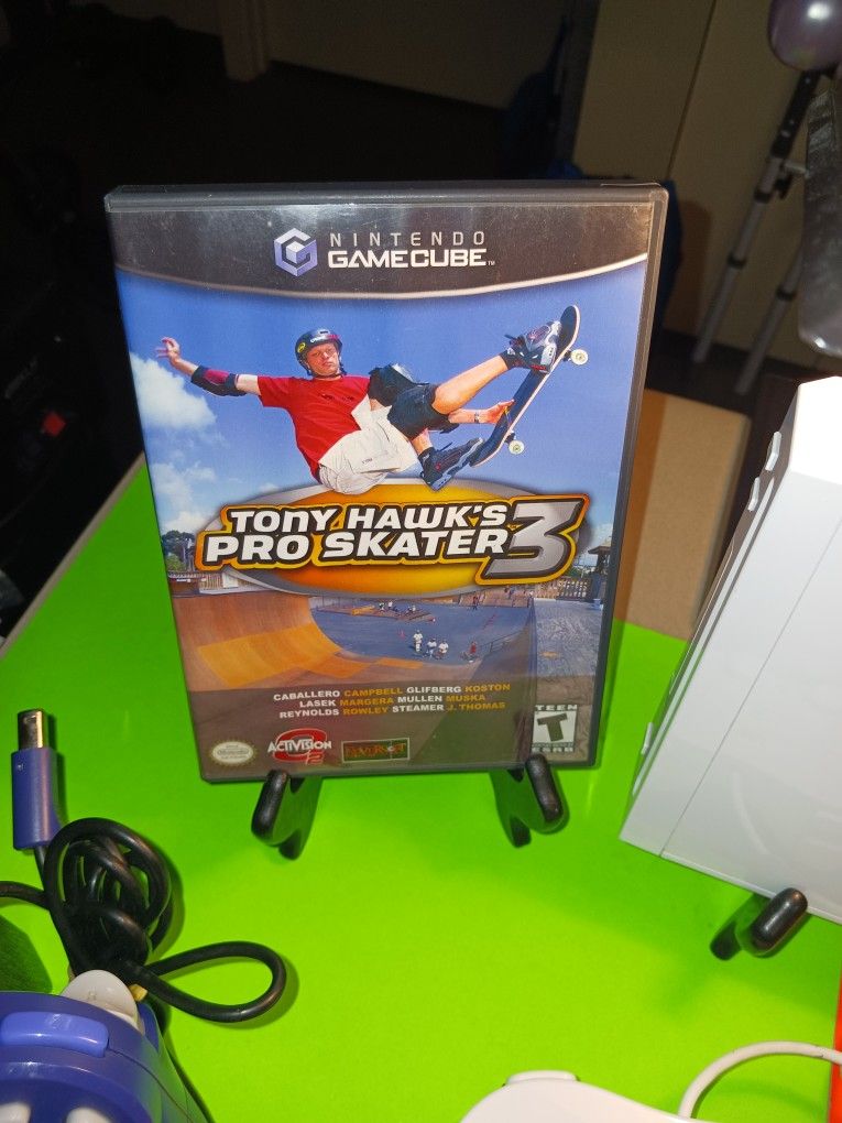 Nintendo Wii/ GameCube With Tony Hawk Pro Skater 3 GameCube Plus ...