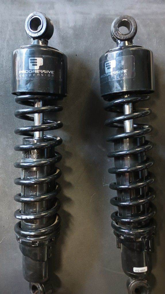 New Progressive Suspension Black 13" Heavy Duty Replacement Rear ...