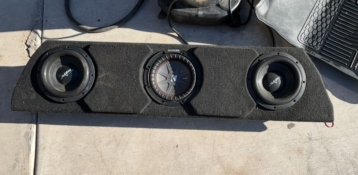 8 Inch Skar Subs Shallow for Sale in Spring Valley, CA - OfferUp
