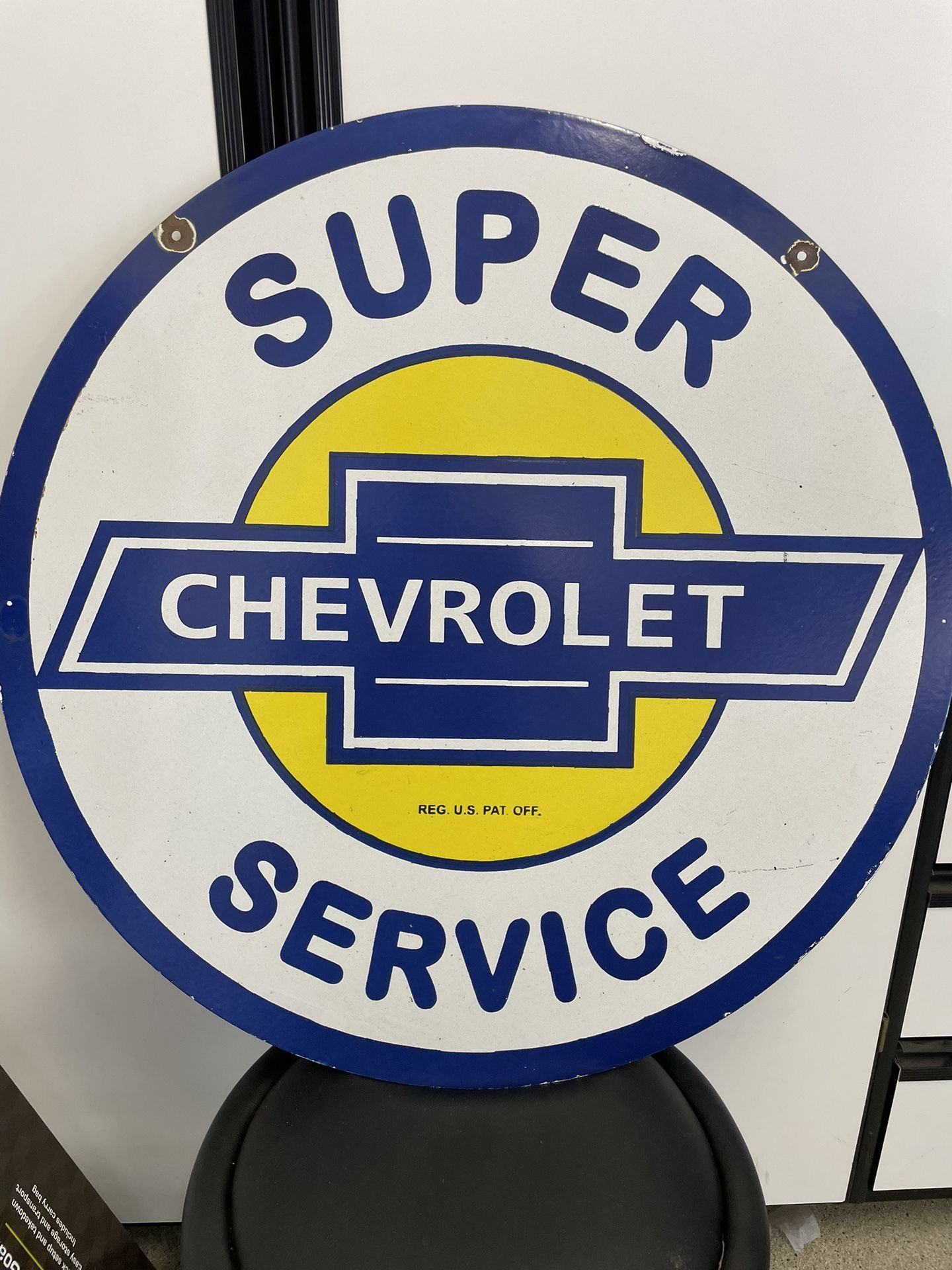 Vintage Chevrolet Sign