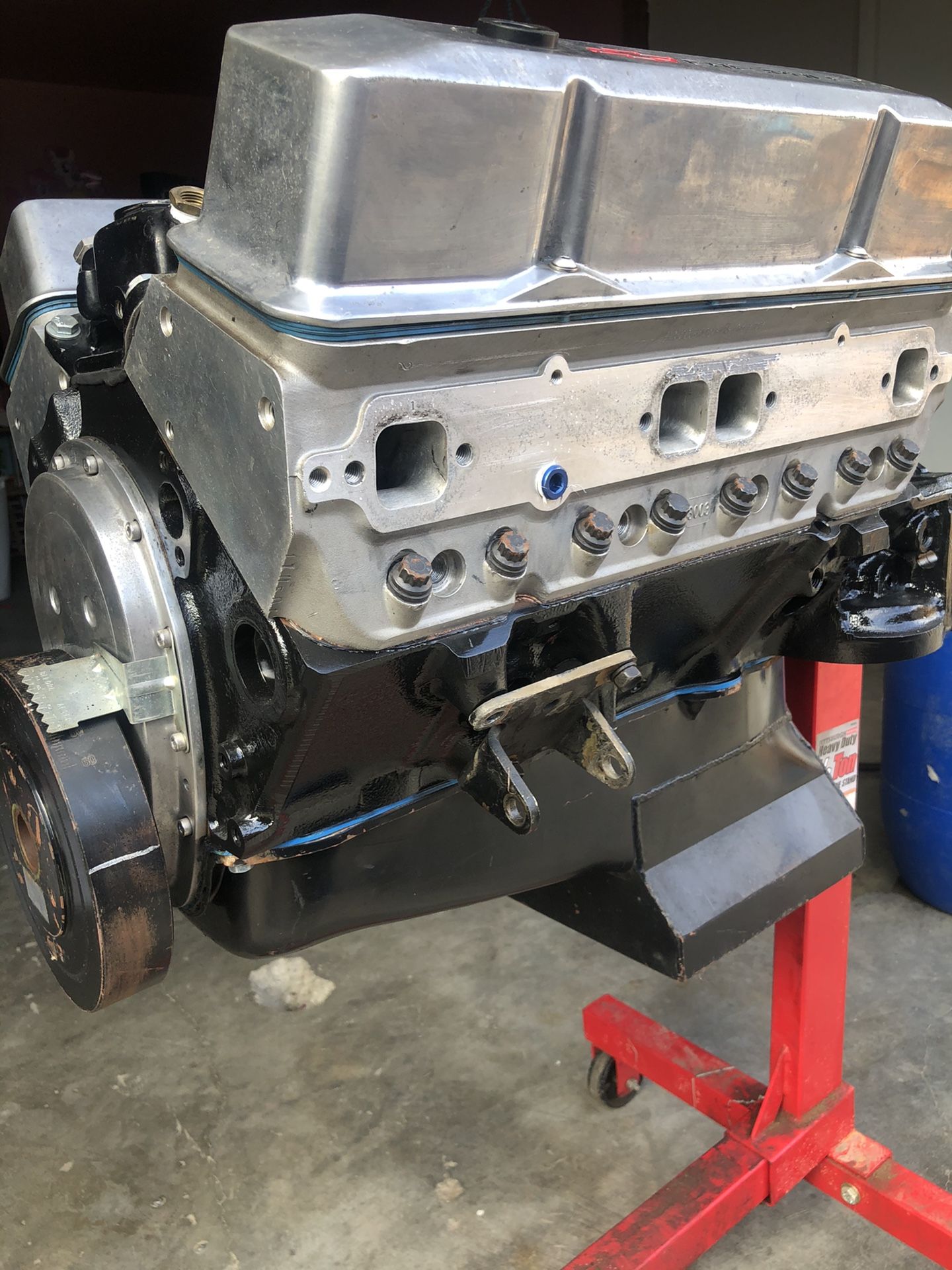 Built 350 SBC Turbo TH350 transmission complete chevy engine motor for ...