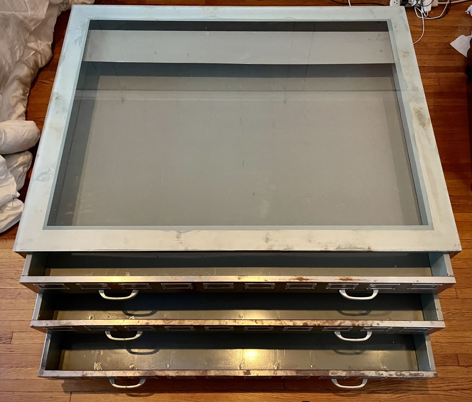 Flat File Coffee Table