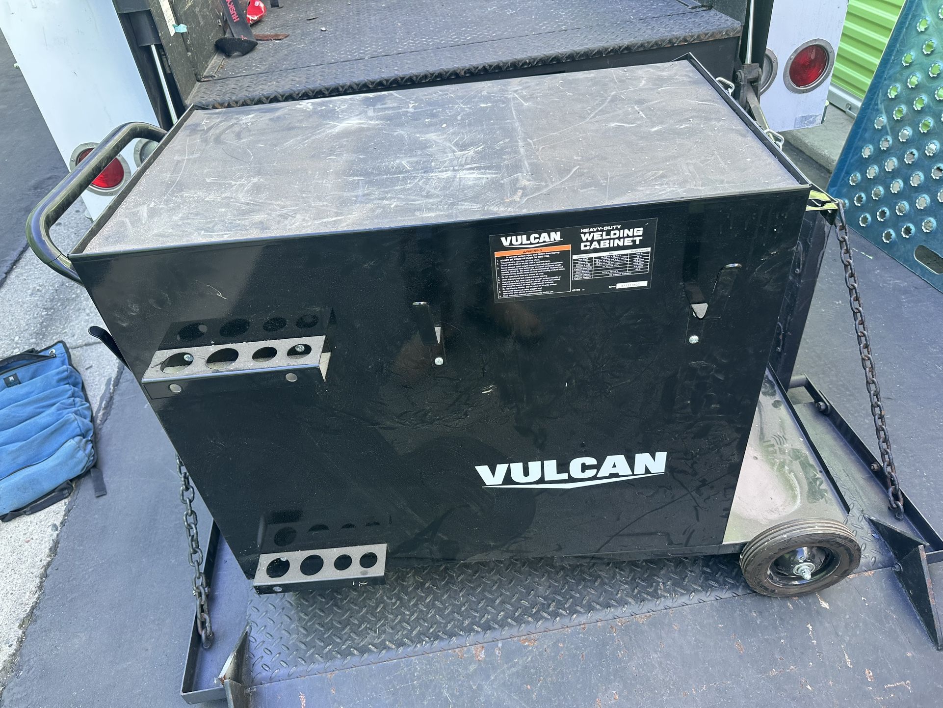 Vulcan Double Welder Cabinet/ Cart for Sale in Redondo Beach, CA - OfferUp