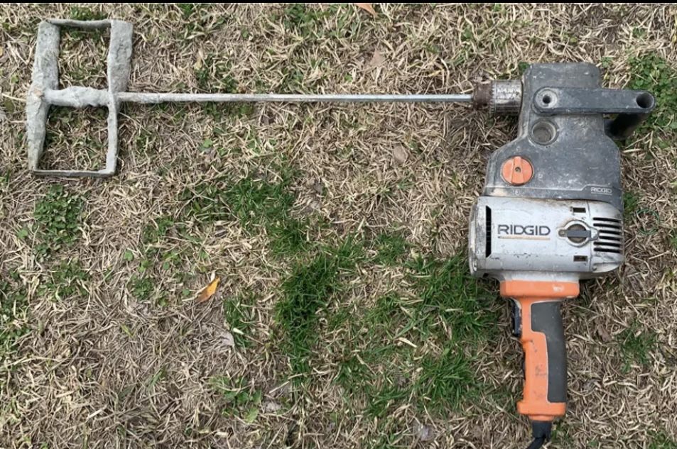 RidGid Concrete & Mud Mixer for Sale in Houston, TX - OfferUp