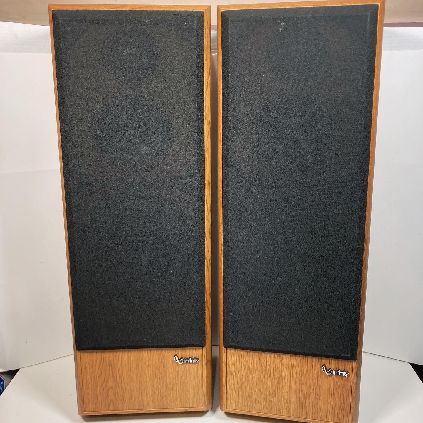 INFINITY REFERENCE FOUR SPEAKERS TOWER 3-WAY FLOOR PAIR EMIT-R TWEETERS ...