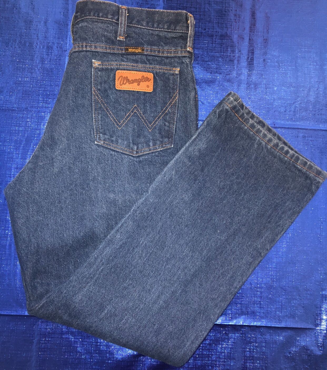 New Men’s 36X29 Wrangler Blue Jeans 945NAV Pants Size 36 X 29 for Sale ...