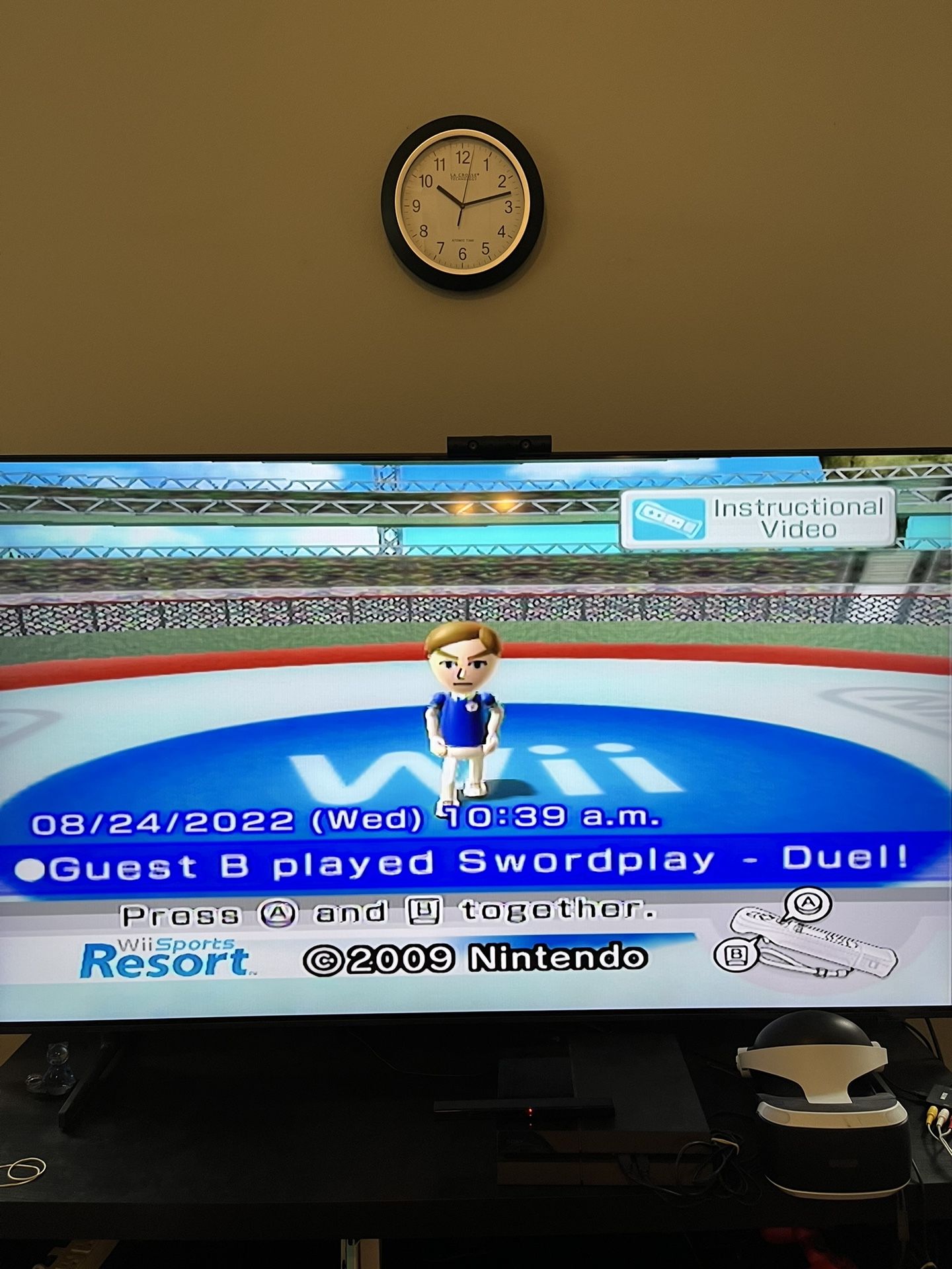 Wii Sports Resort Swordplay Showdown