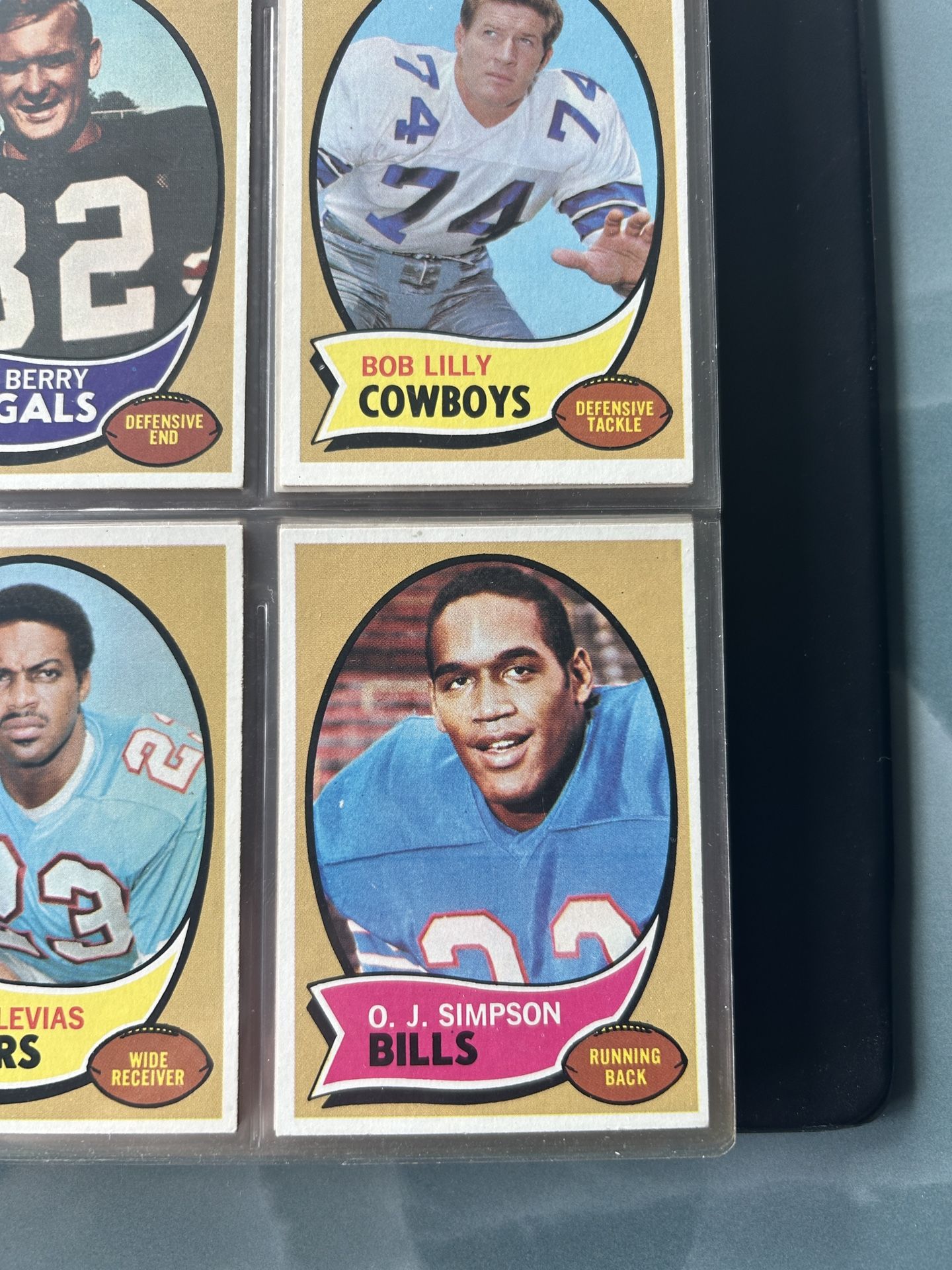 1970 Topps Football Complete Set 1-263 OJ Simpson Rookie , Namath ...