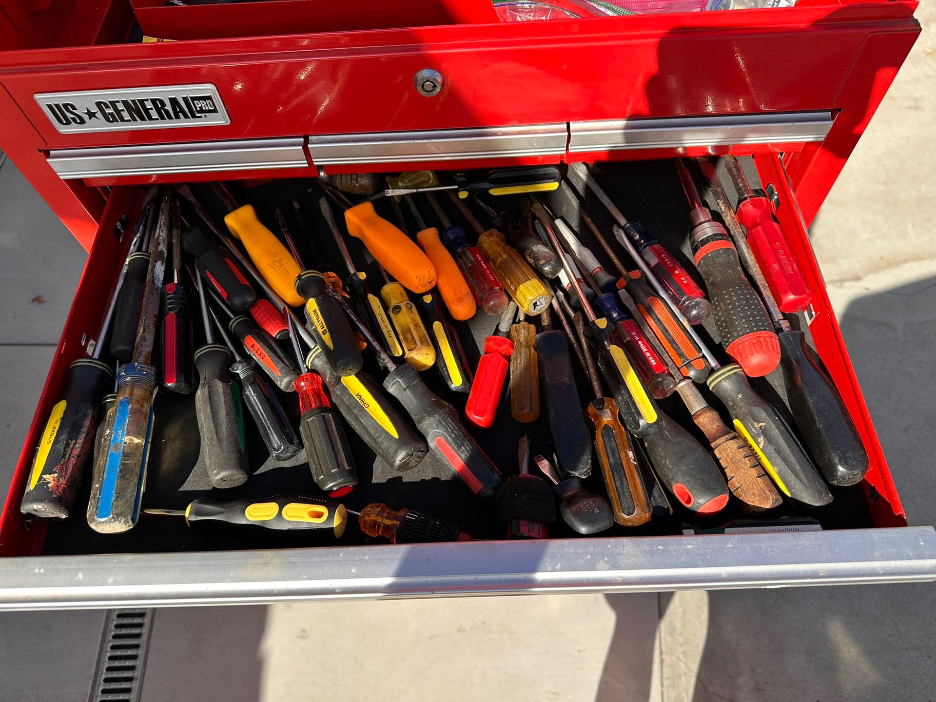 US General Pro Rolling Toolbox Fully Stocked(FIRM PRICING) for Sale in ...