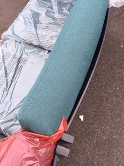 Hampton Bay Riley 3-Piece Metal Outdoor Sectional Set with Charleston ...