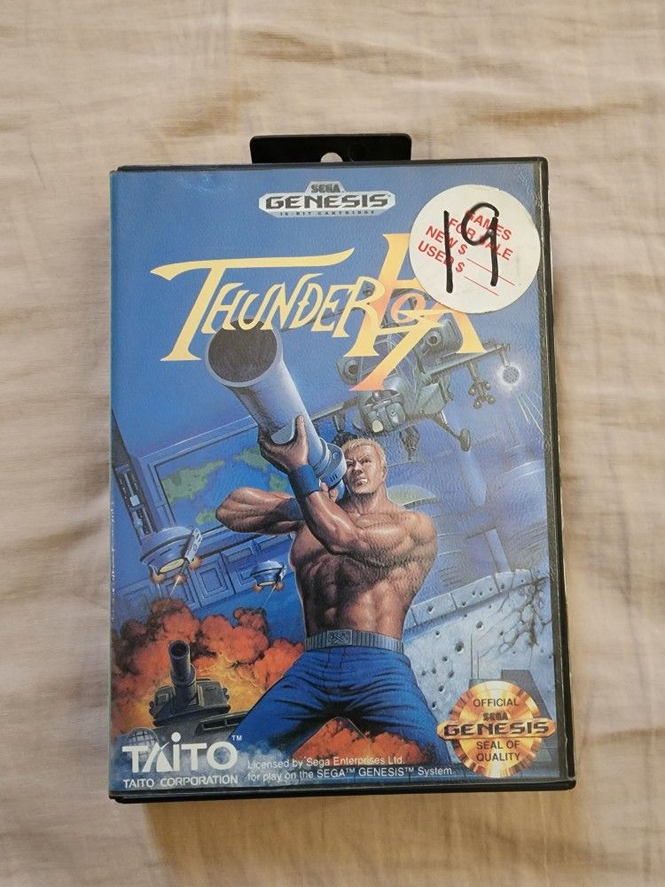 Thunder Fox For Sega Genesis Complete for Sale in Henderson, NV - OfferUp