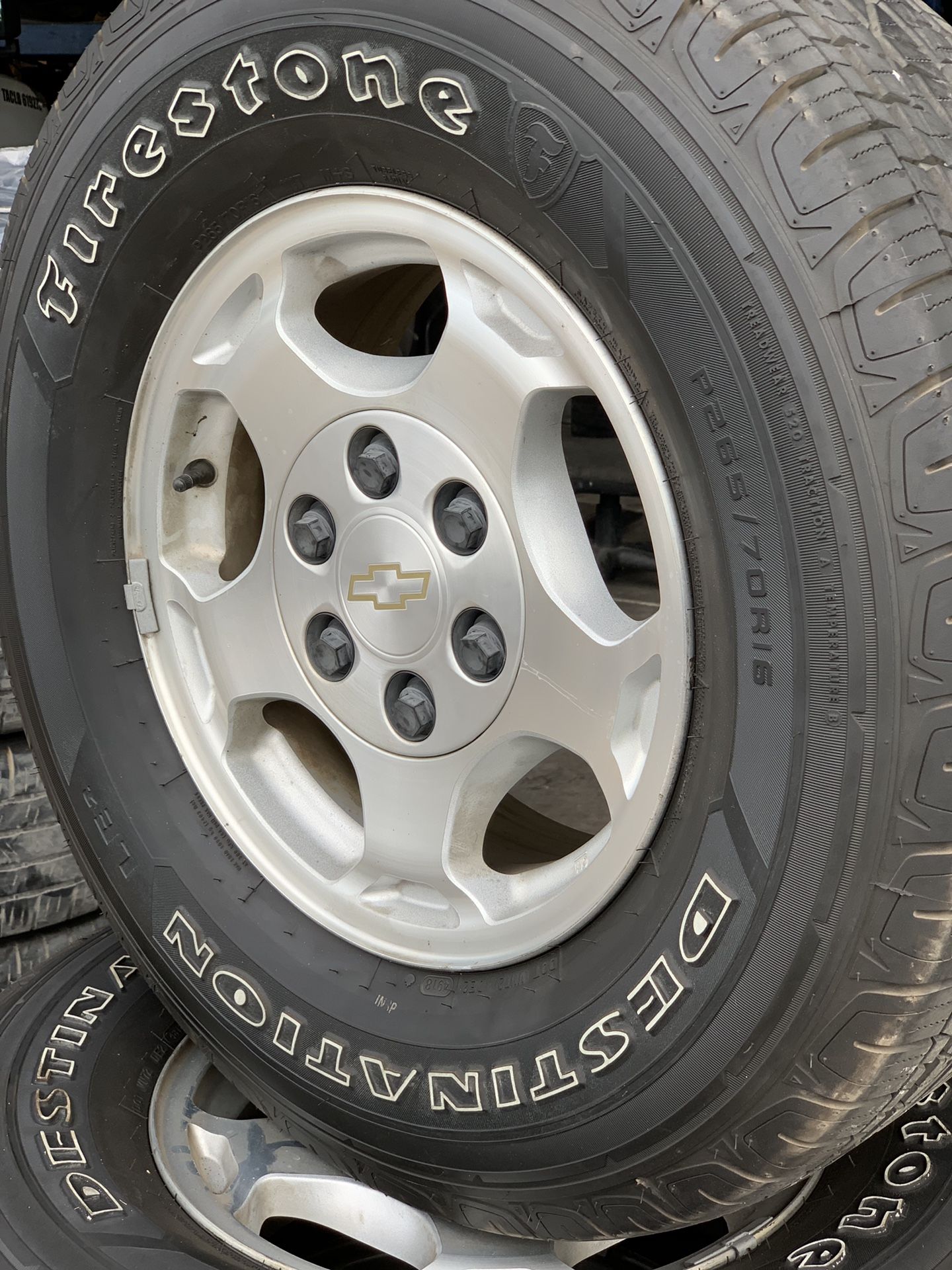 16” Chevy wheels and Tires for Sale in San Antonio, TX - OfferUp