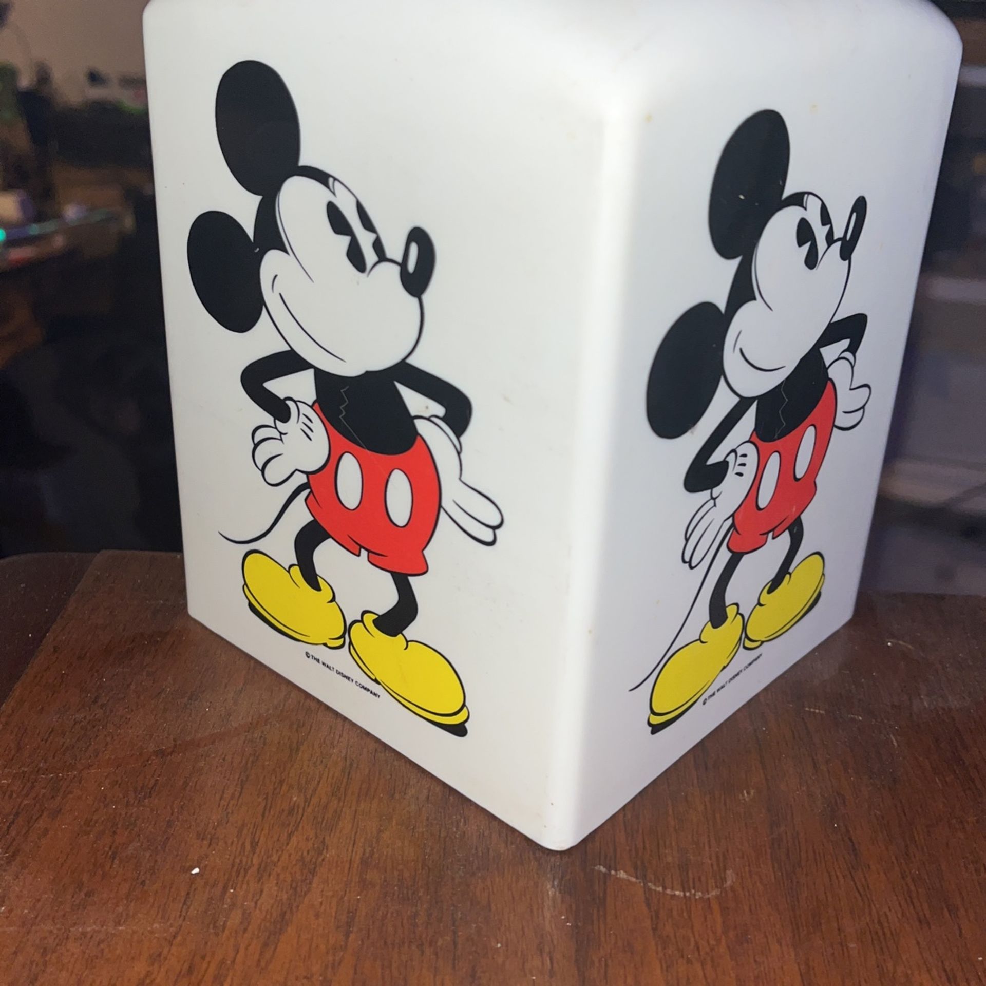 Mickey Mouse Tissue Box Cover