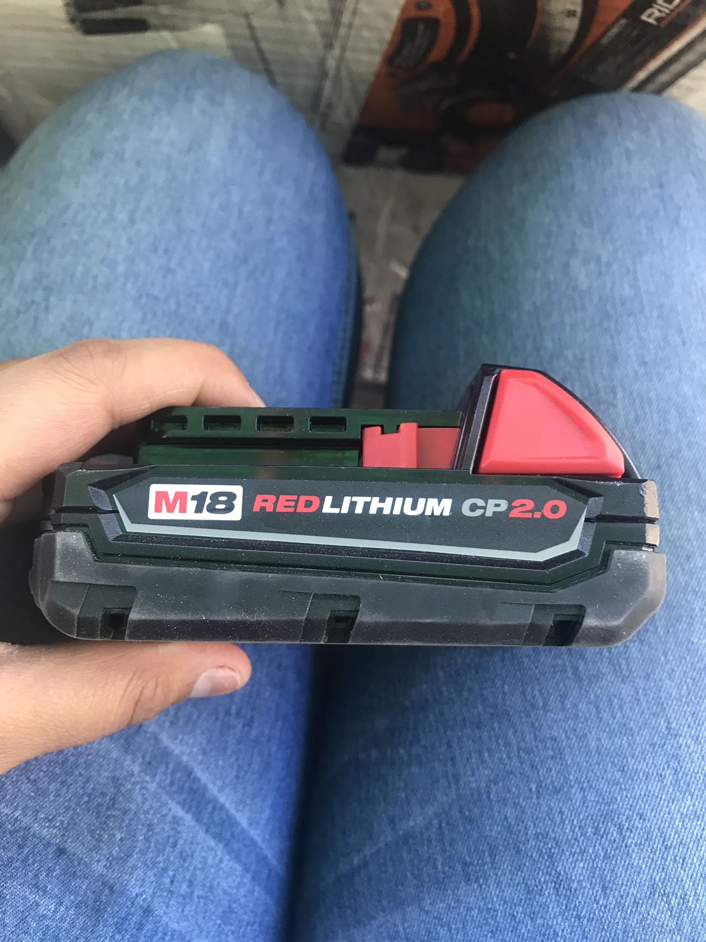 M 18 Milwaukee Red Lithium Battery 2.0 Ah for Sale in Palm Springs, CA ...