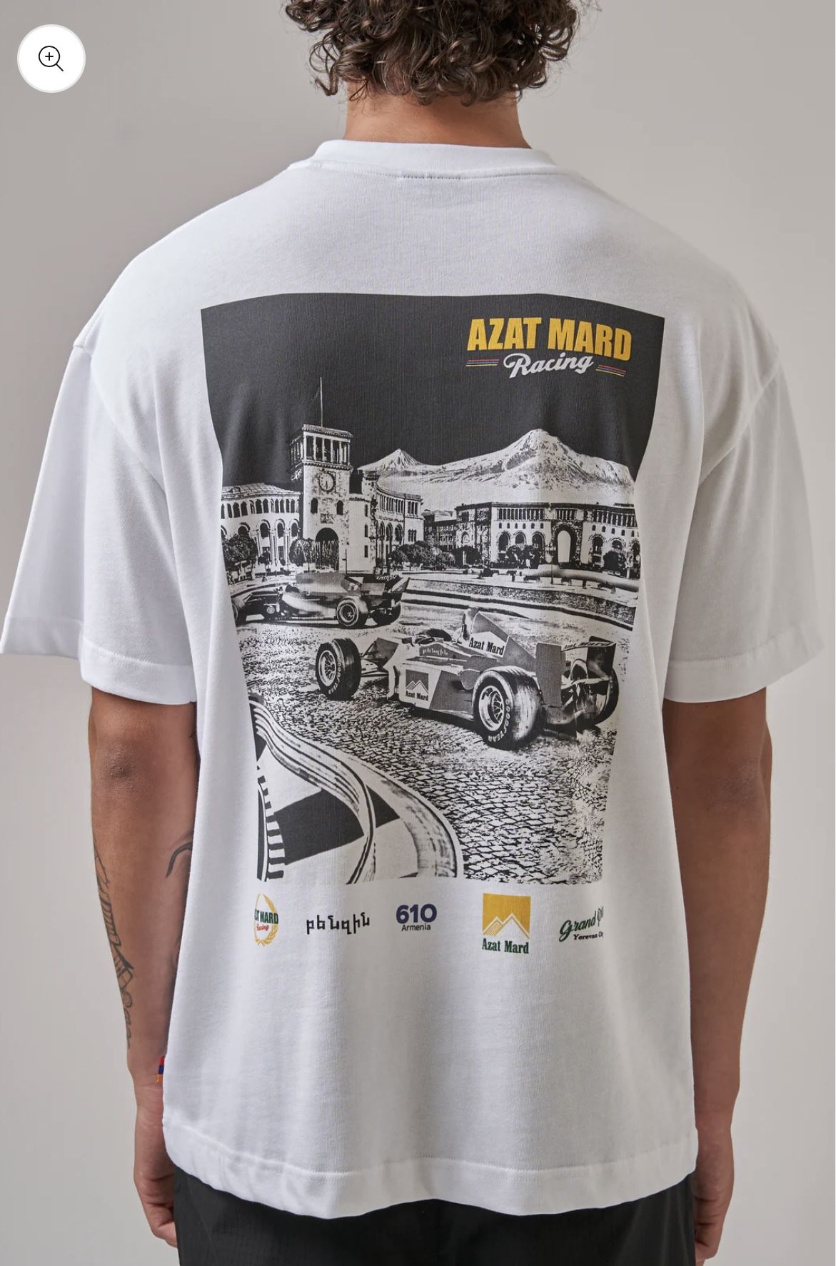 AZAT MARD Men’s Graphic Armenian Racing T-shirt NEW for Sale in ...