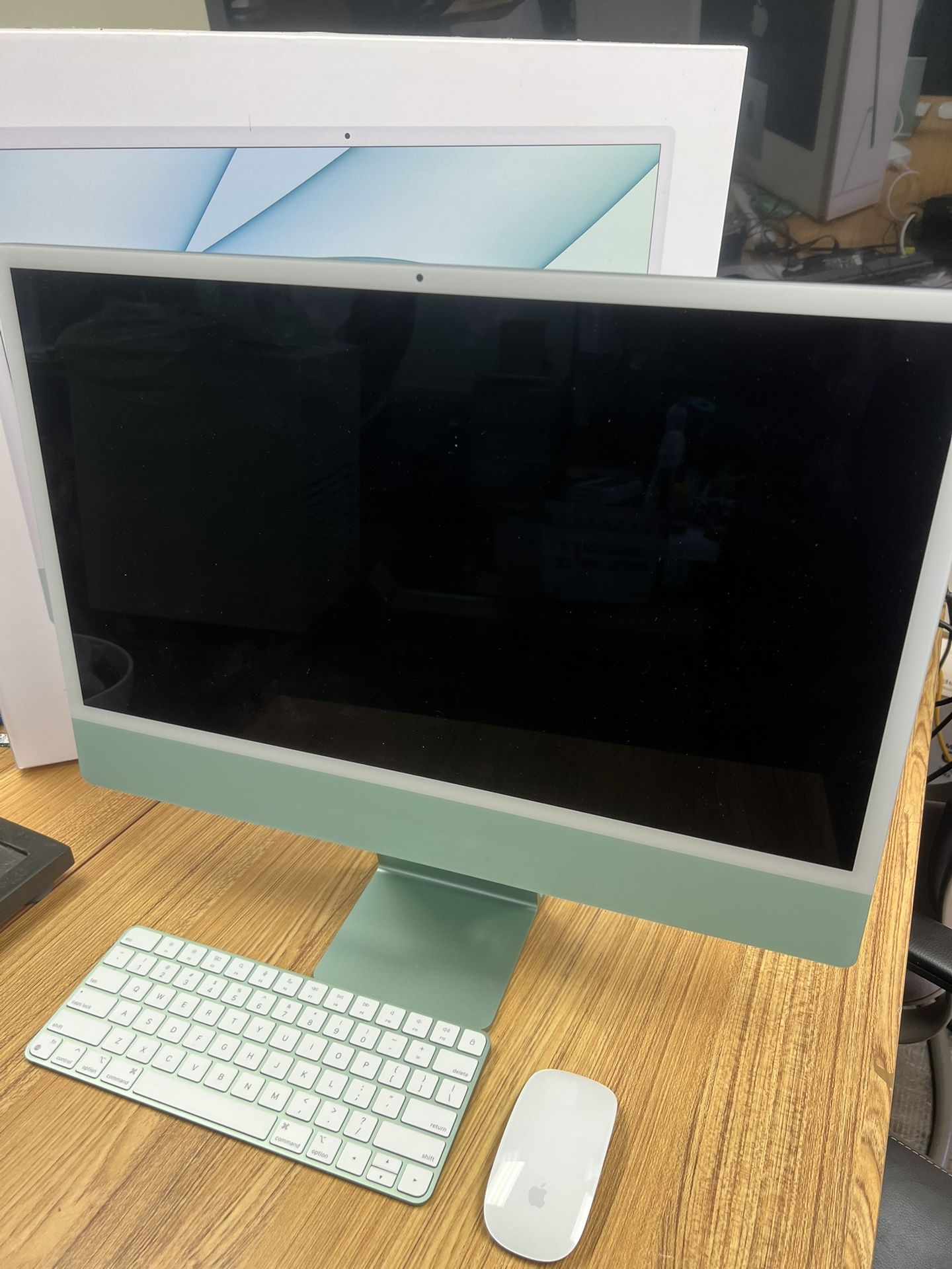 Apple iMac 24” M1 (2021) – Green – Excellent Condition for Sale in Alta ...