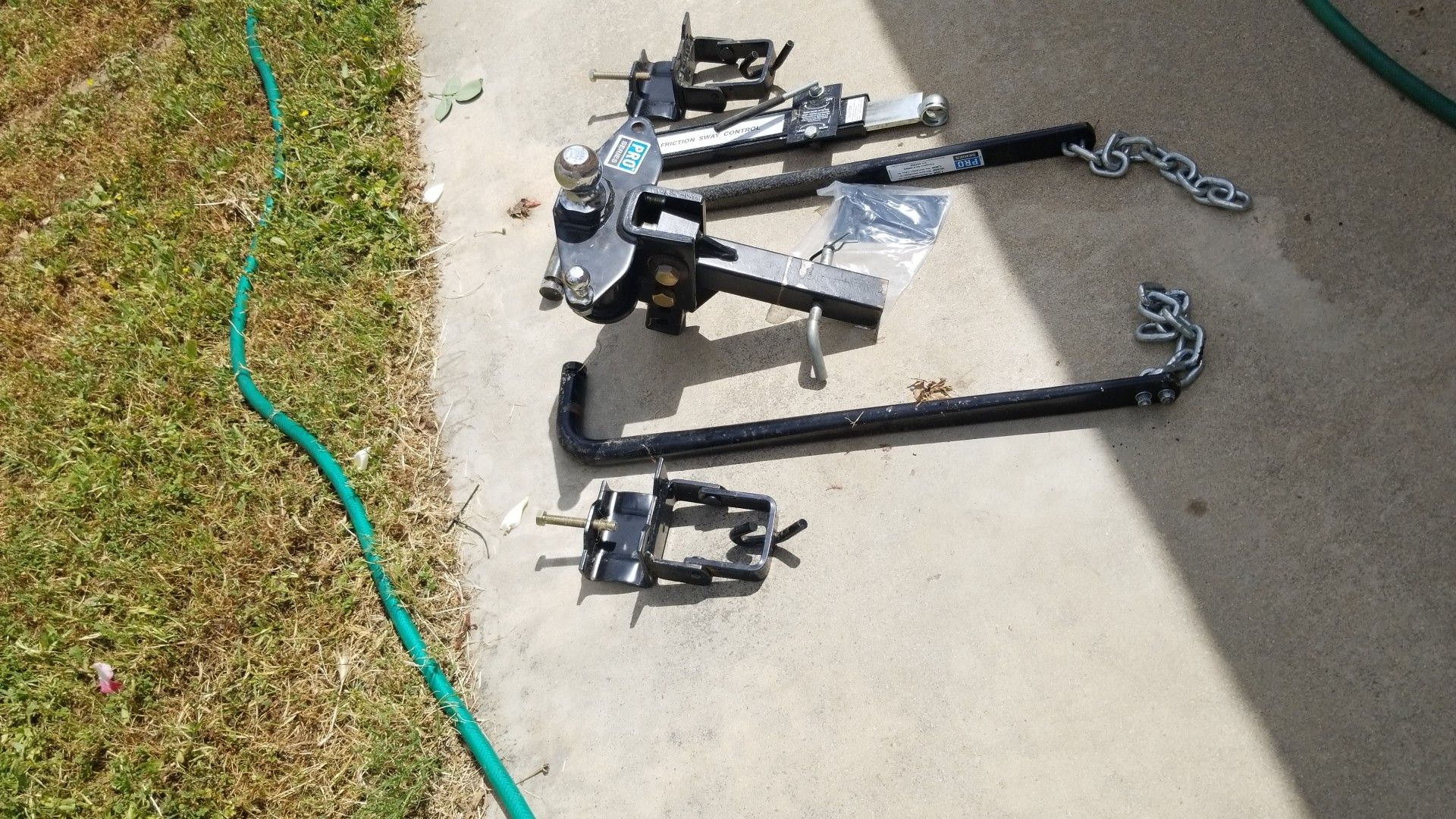 Trailer hitch torsion bars and sway bar and perfect condition sold my ...