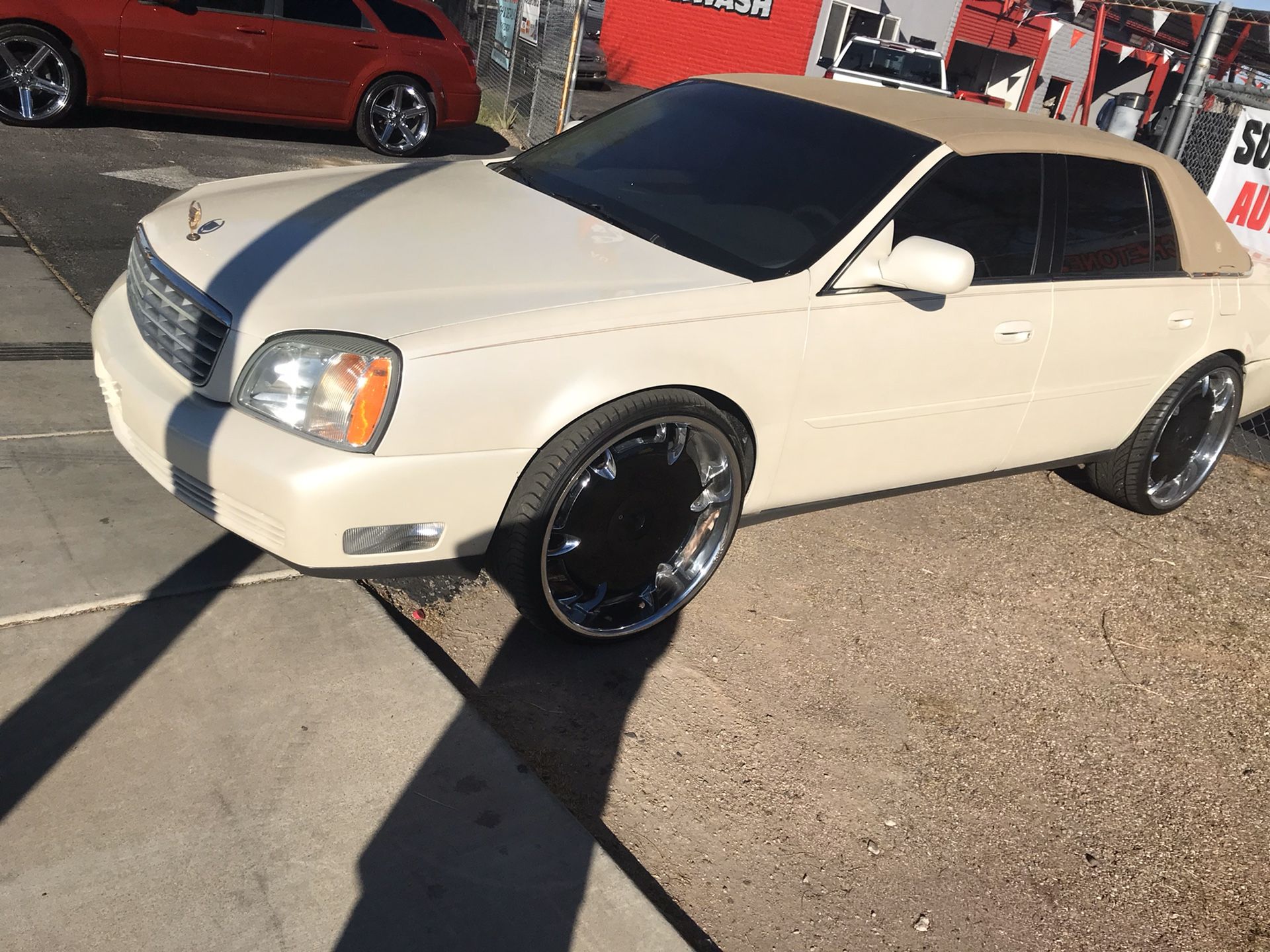 Cadillac Deville On 24 Inch Rims